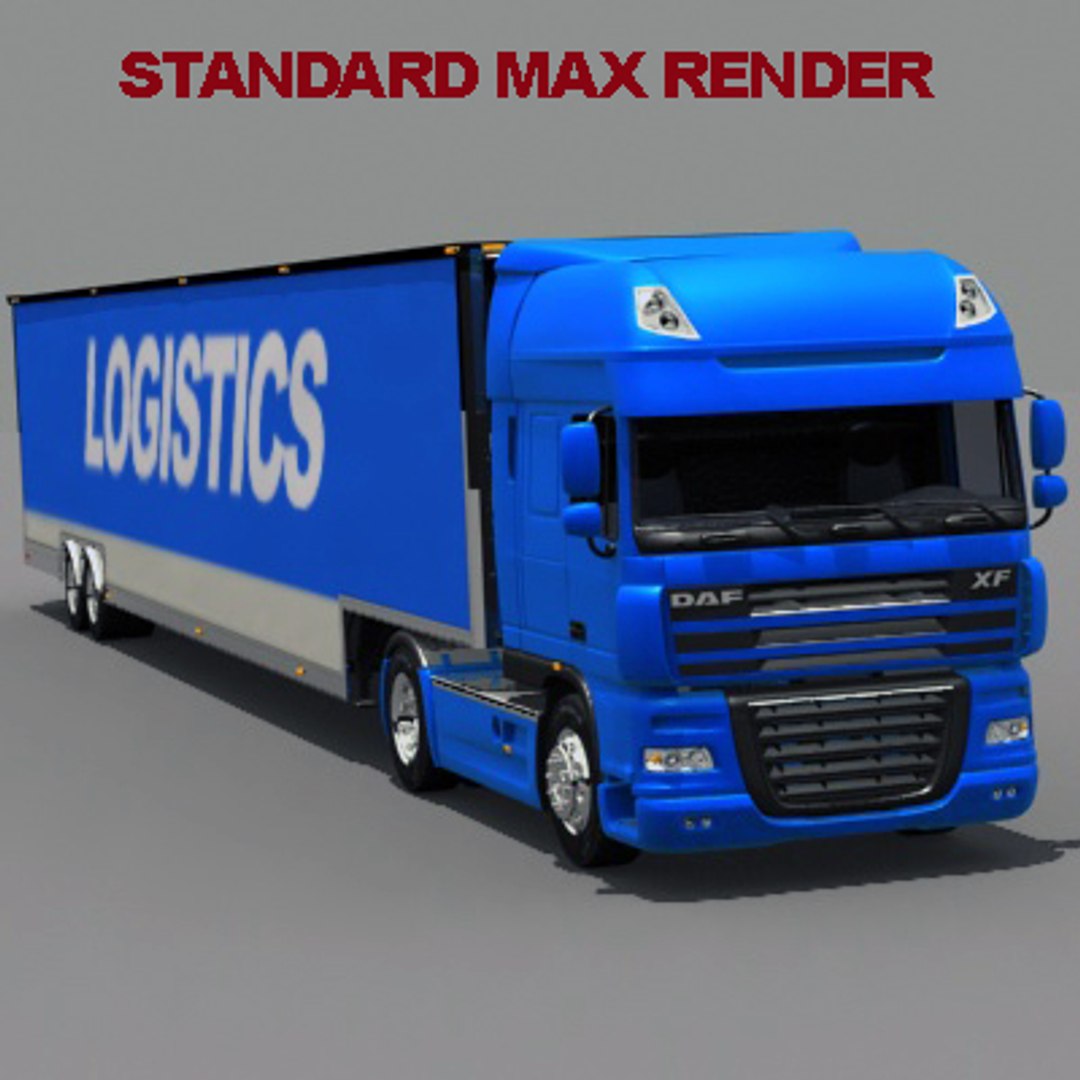 3d daf xf 105 model