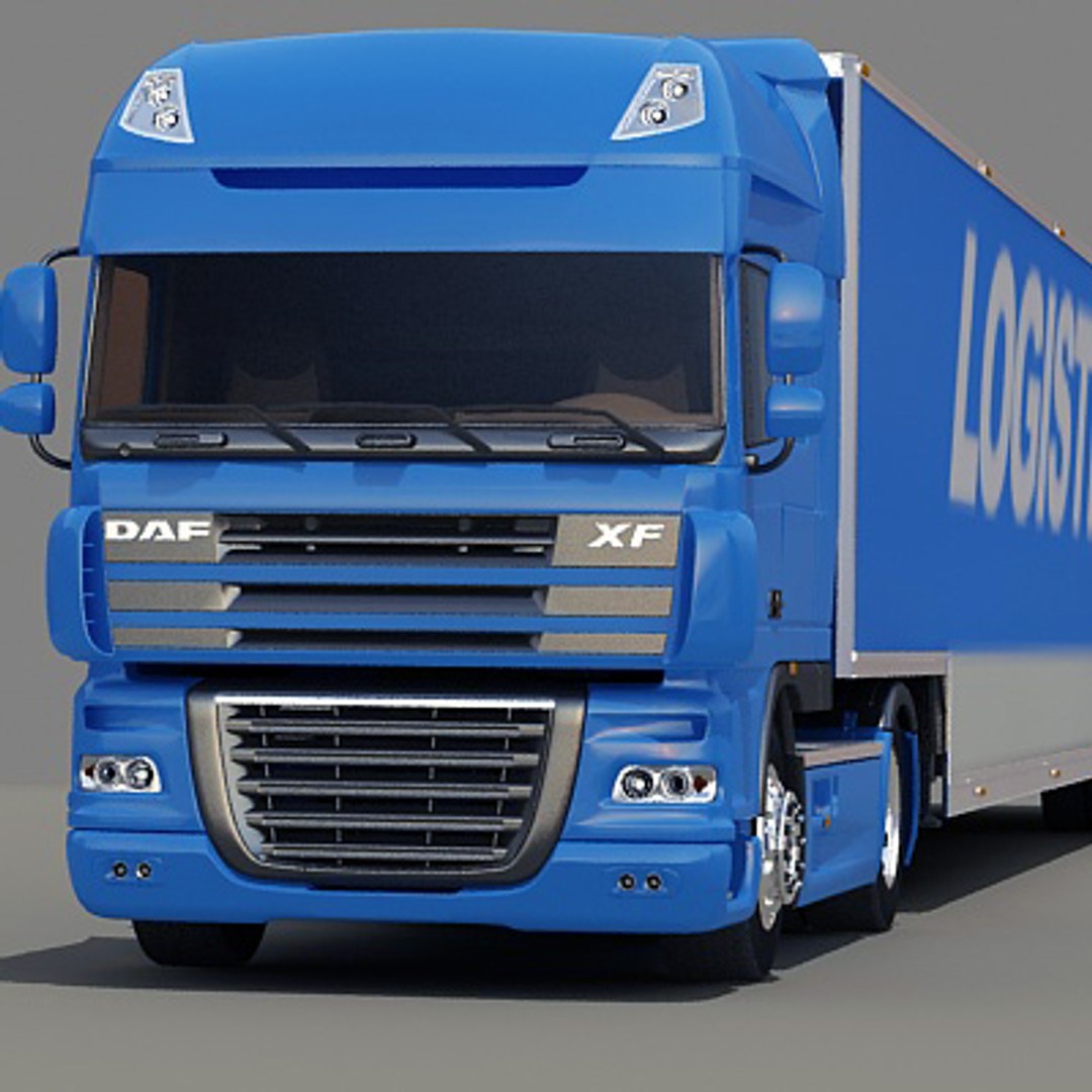 3d daf xf 105 model