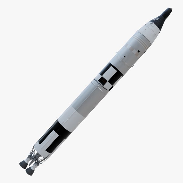 Titan ii rocket gemini 3D - TurboSquid 1646411