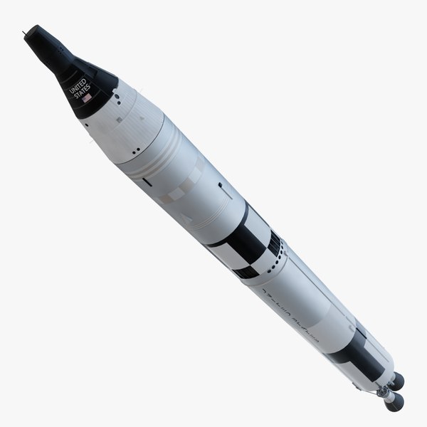 Titan ii rocket gemini 3D - TurboSquid 1646411