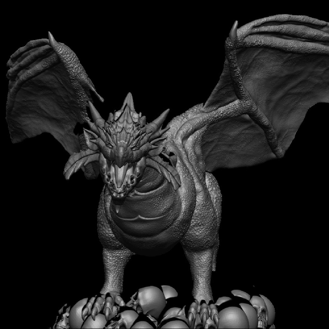 3D Dragon Model - TurboSquid 1926531