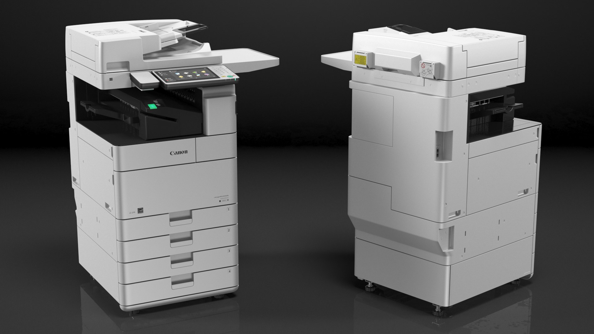 3D Canon Multifunction Copier image RUNNER ADVANCE 4551i - TurboSquid ...