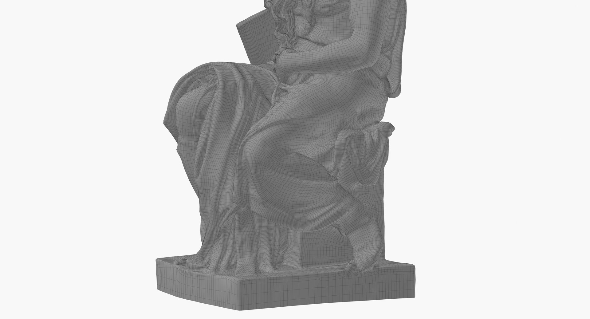3D moses sculpture michelangelo model - TurboSquid 1303325