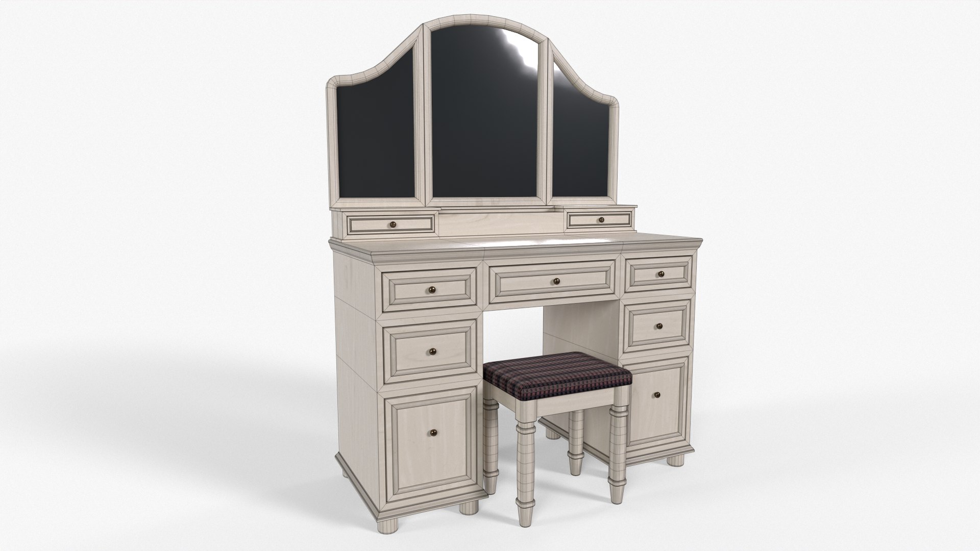 3D Model Vanity - TurboSquid 1853993