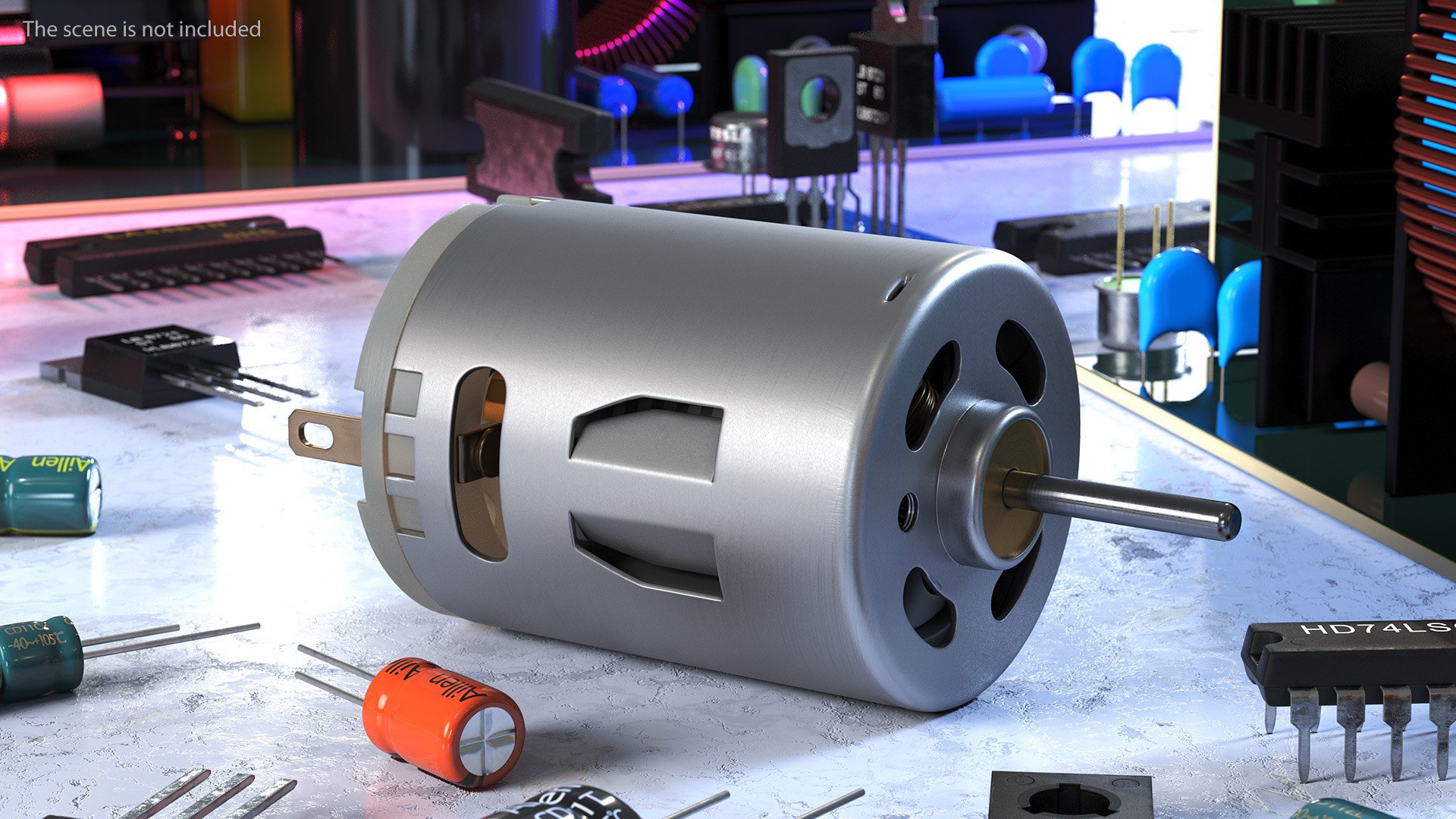 3D Electric Motor - TurboSquid 2178030
