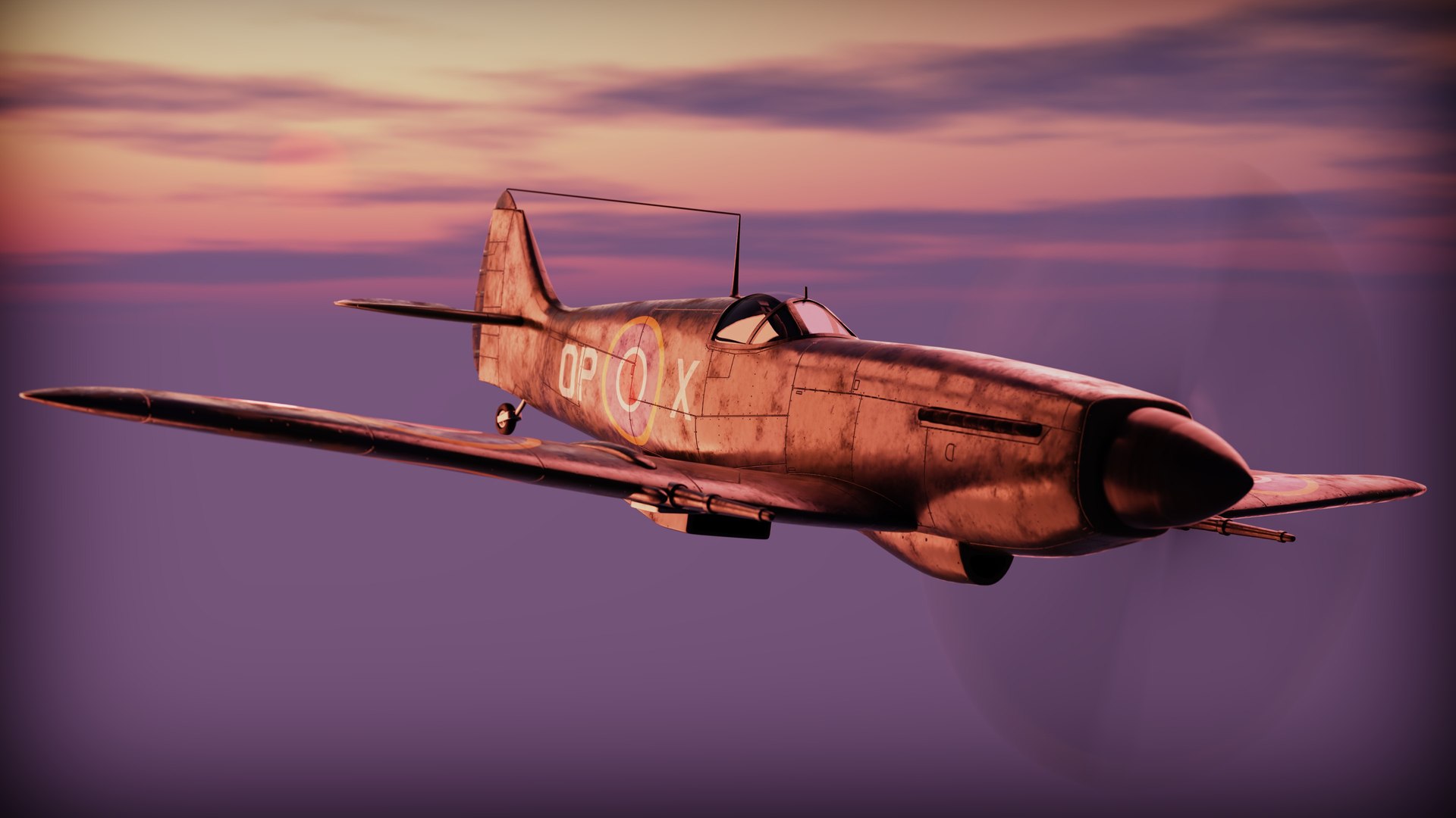 Supermarine Spitfire - Blender - Rigged And Texture Baked 3D Model ...