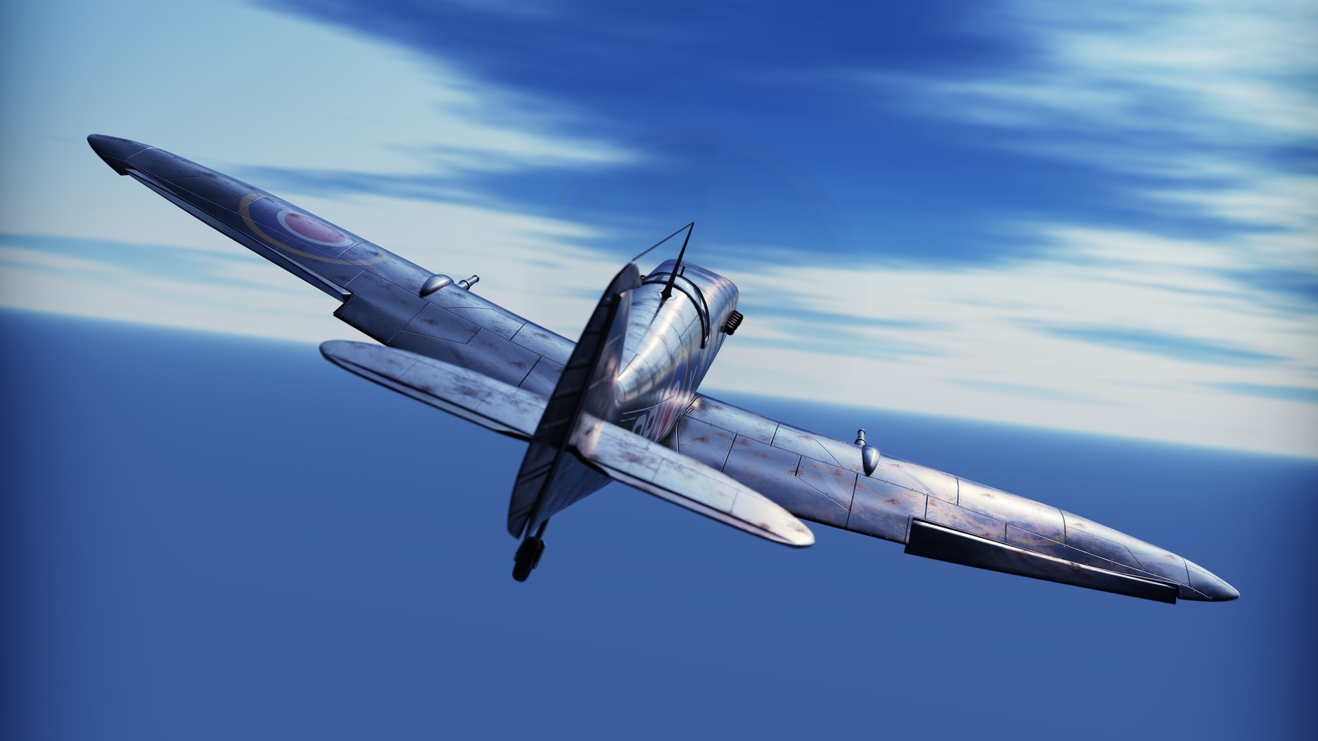 Supermarine Spitfire - Blender - Rigged And Texture Baked 3D Model ...