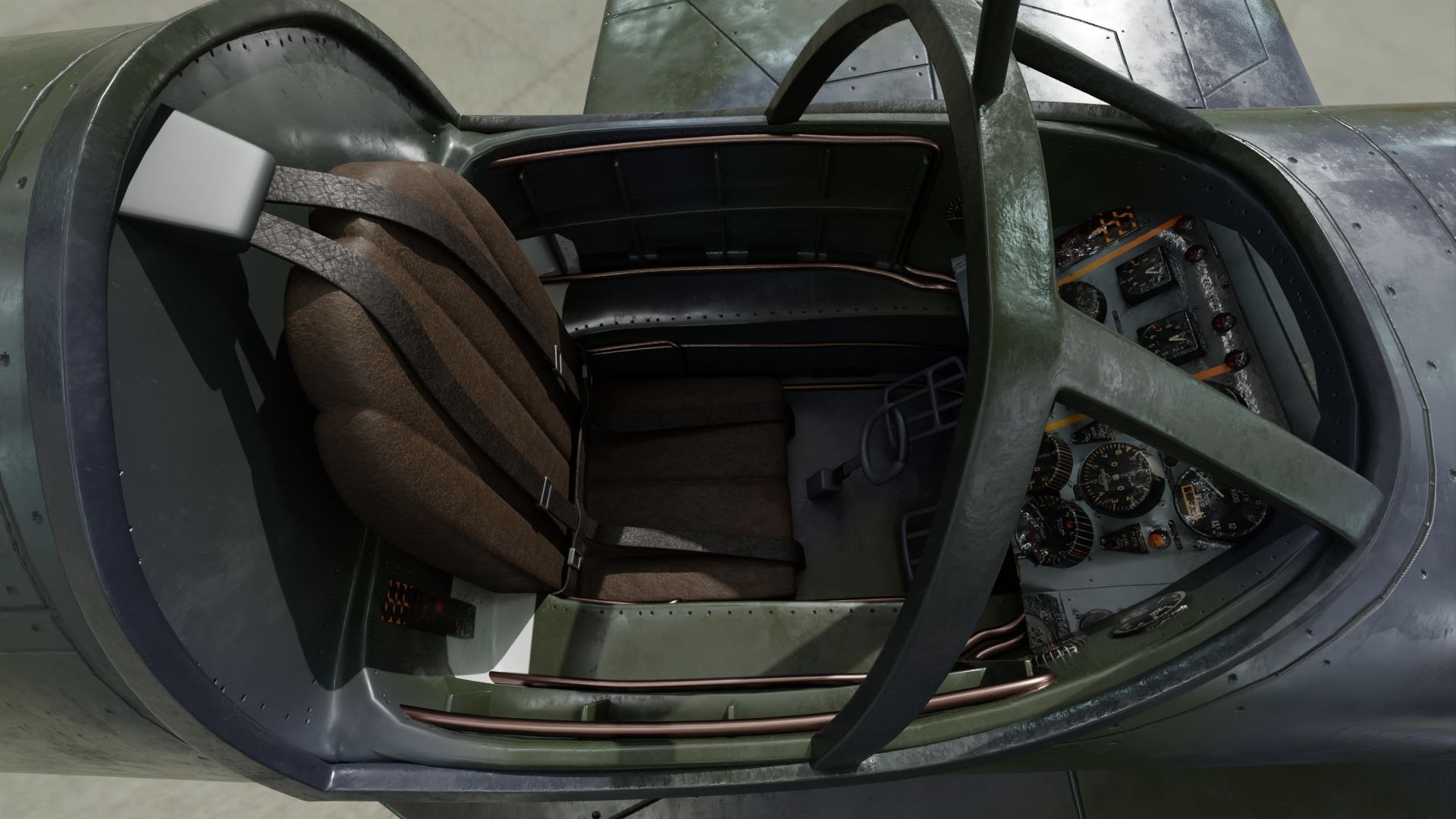 Supermarine Spitfire - Blender - Rigged And Texture Baked 3D Model ...