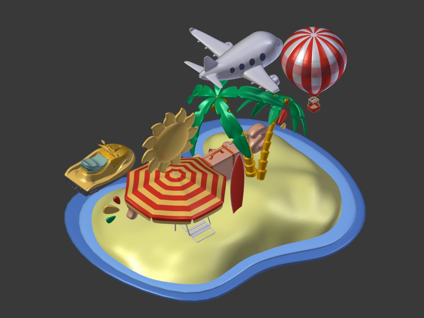 Summer 3D model - TurboSquid 1587492