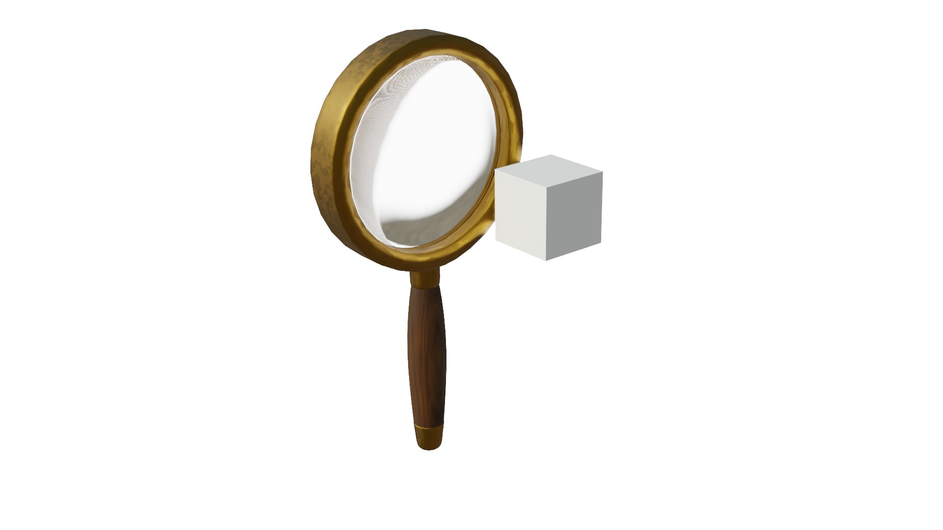 3D Magnifying Glass Model - TurboSquid 2147037