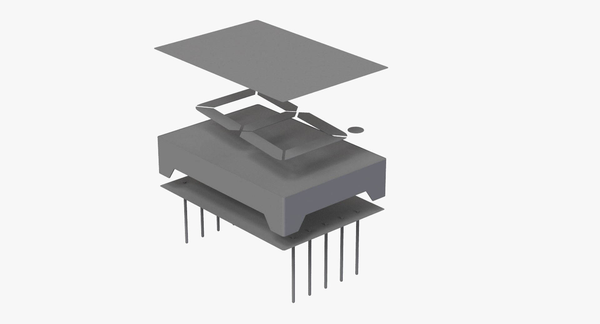 3D Segment Digit Lcd Number Model - TurboSquid 1397910