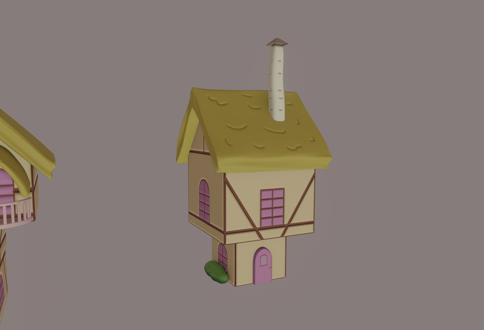 Toon Houses 3D - TurboSquid 1869495