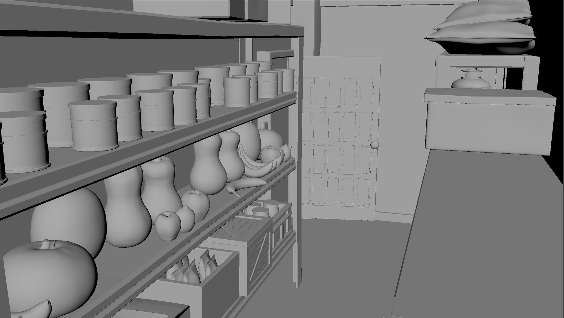 Food Storage 3D Model - TurboSquid 2179757