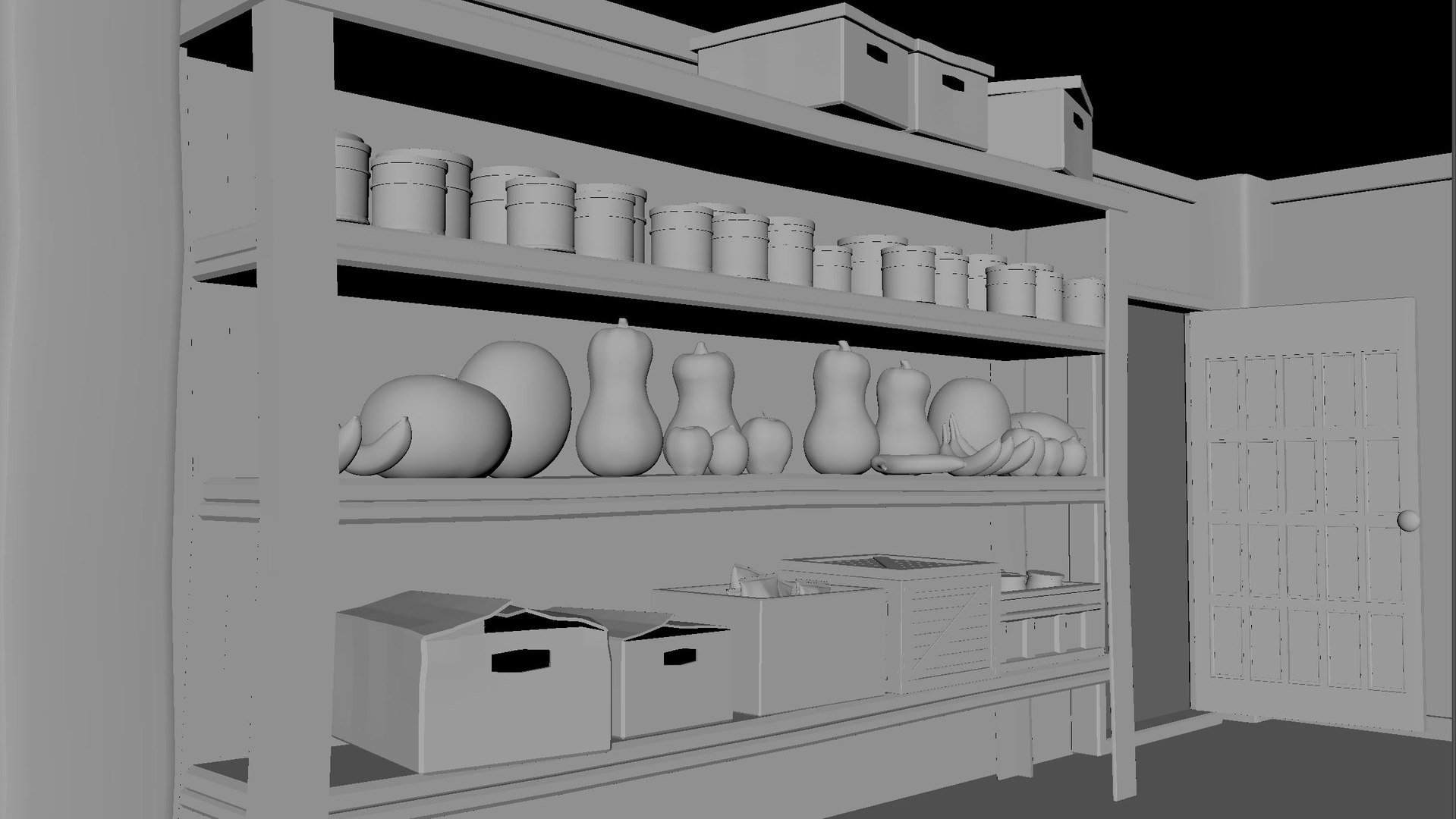 Food Storage 3D Model - TurboSquid 2179757