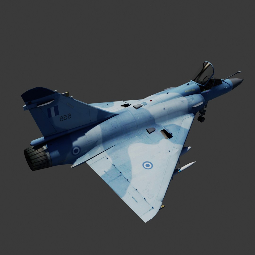 Dassault Mirage 2000 Model - TurboSquid 1432701