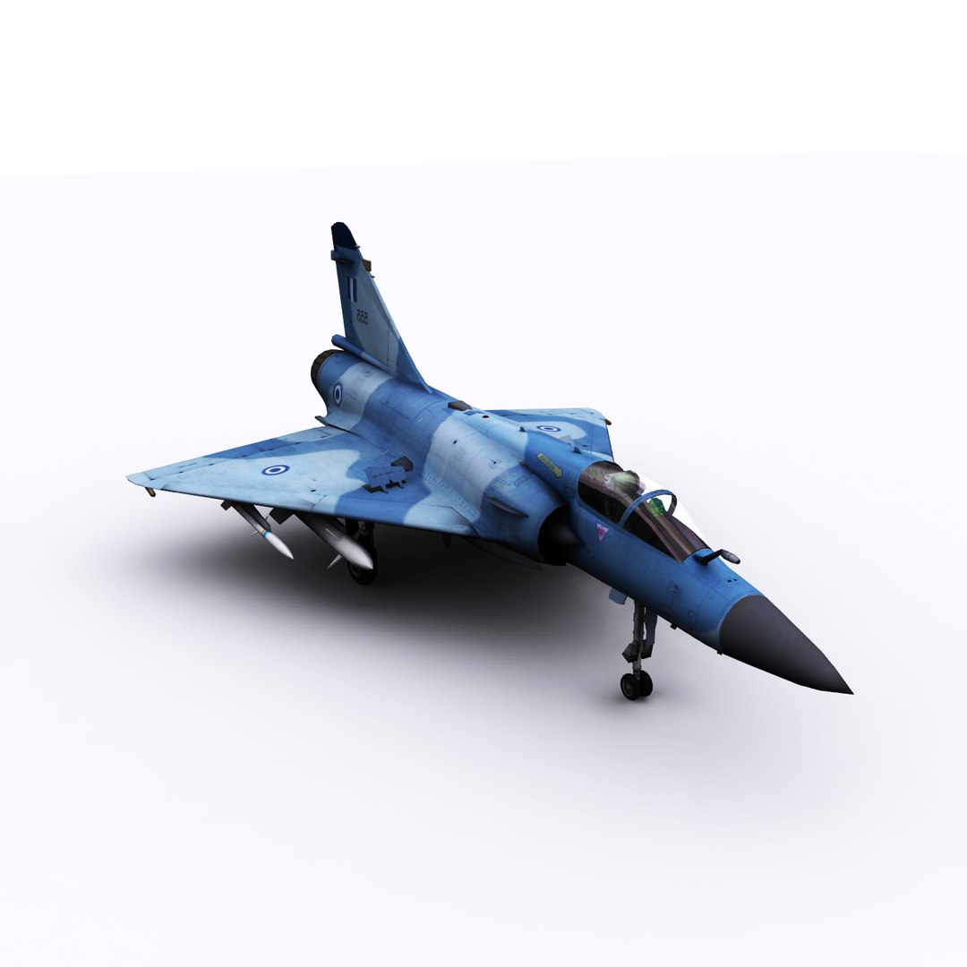 Dassault Mirage 2000 Model - TurboSquid 1432701