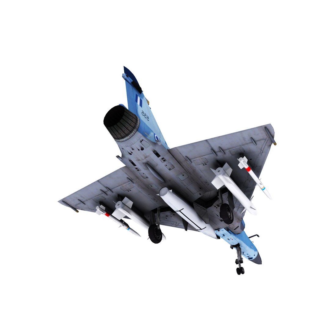 Dassault Mirage 2000 Model - TurboSquid 1432701
