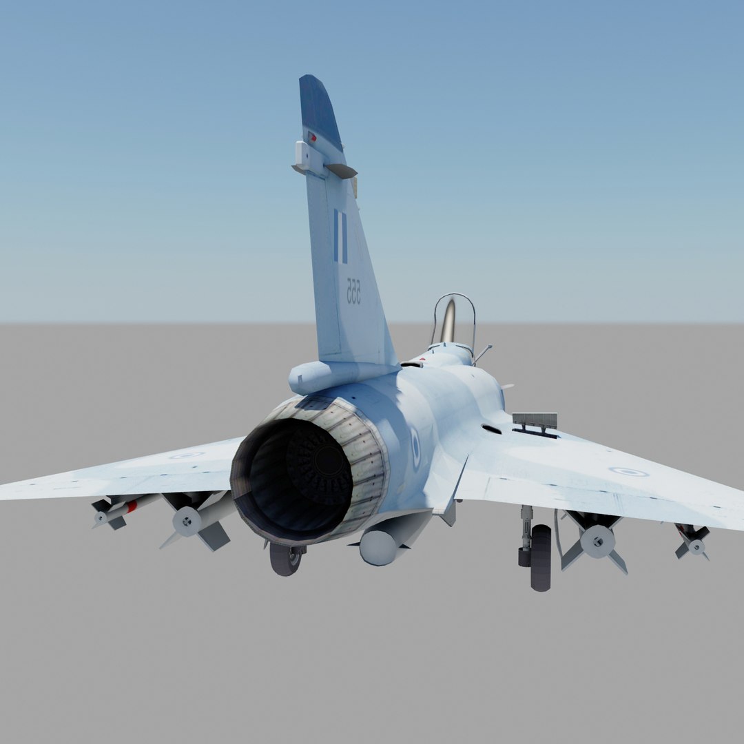 Dassault Mirage 2000 Model - TurboSquid 1432701