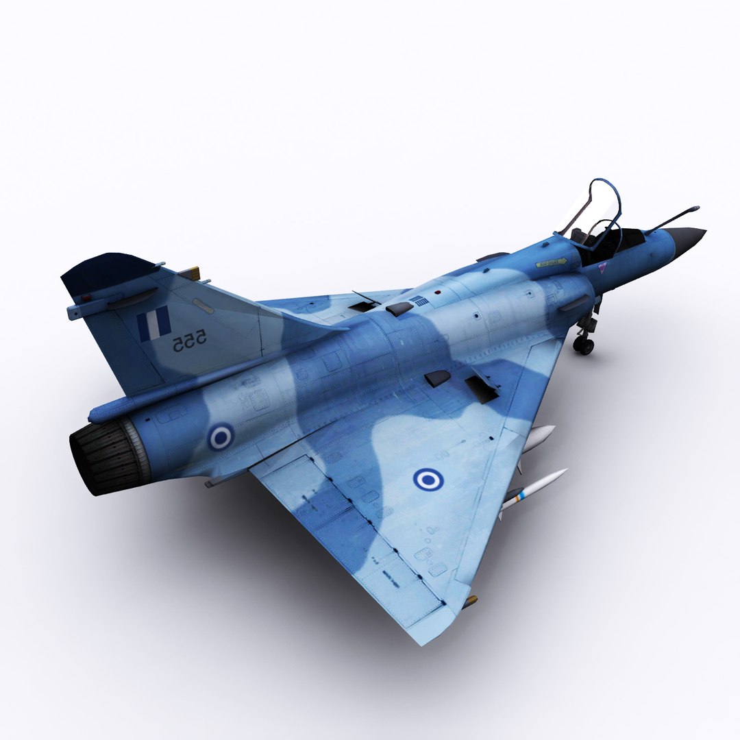 Dassault Mirage 2000 Model - TurboSquid 1432701