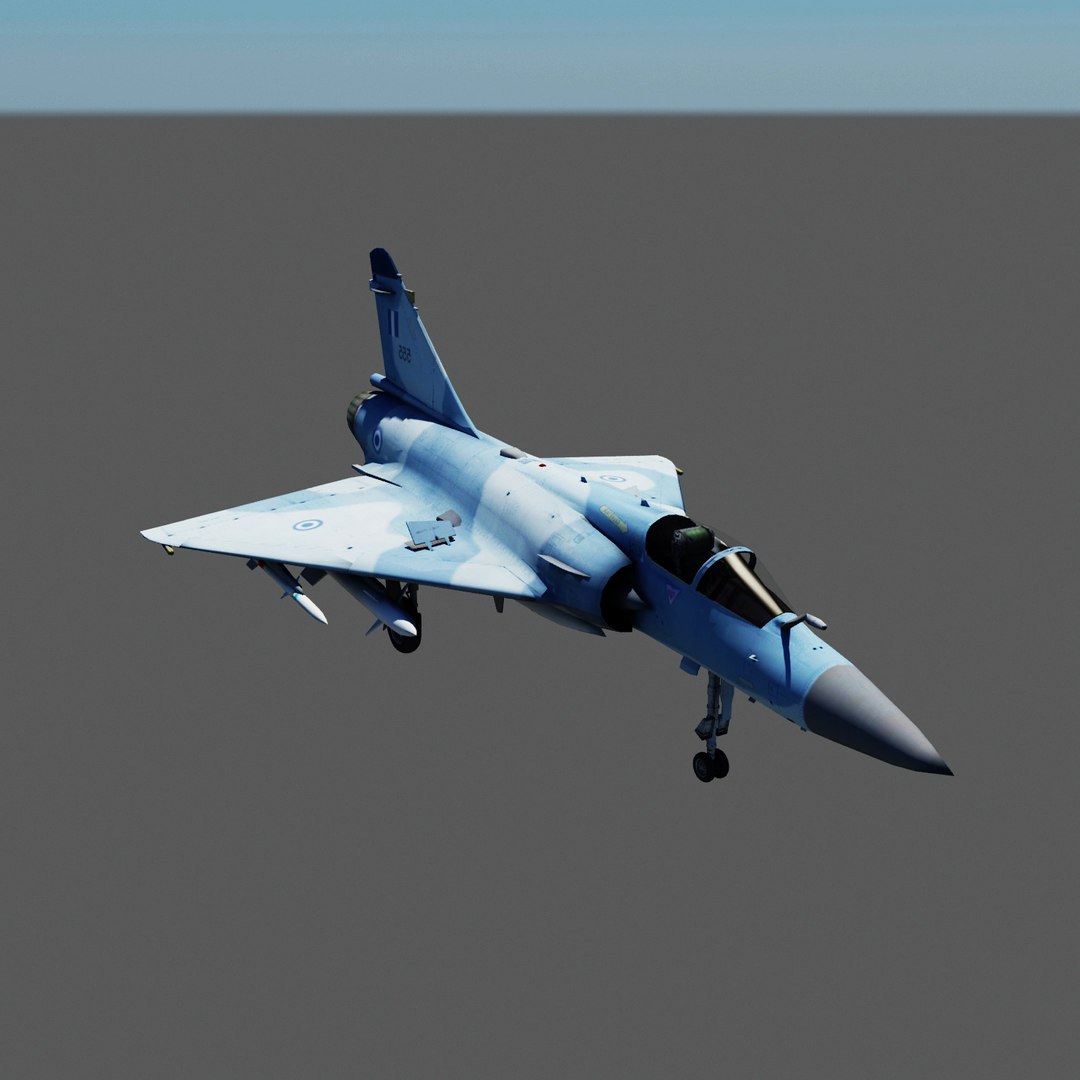 Dassault Mirage 2000 Model - TurboSquid 1432701