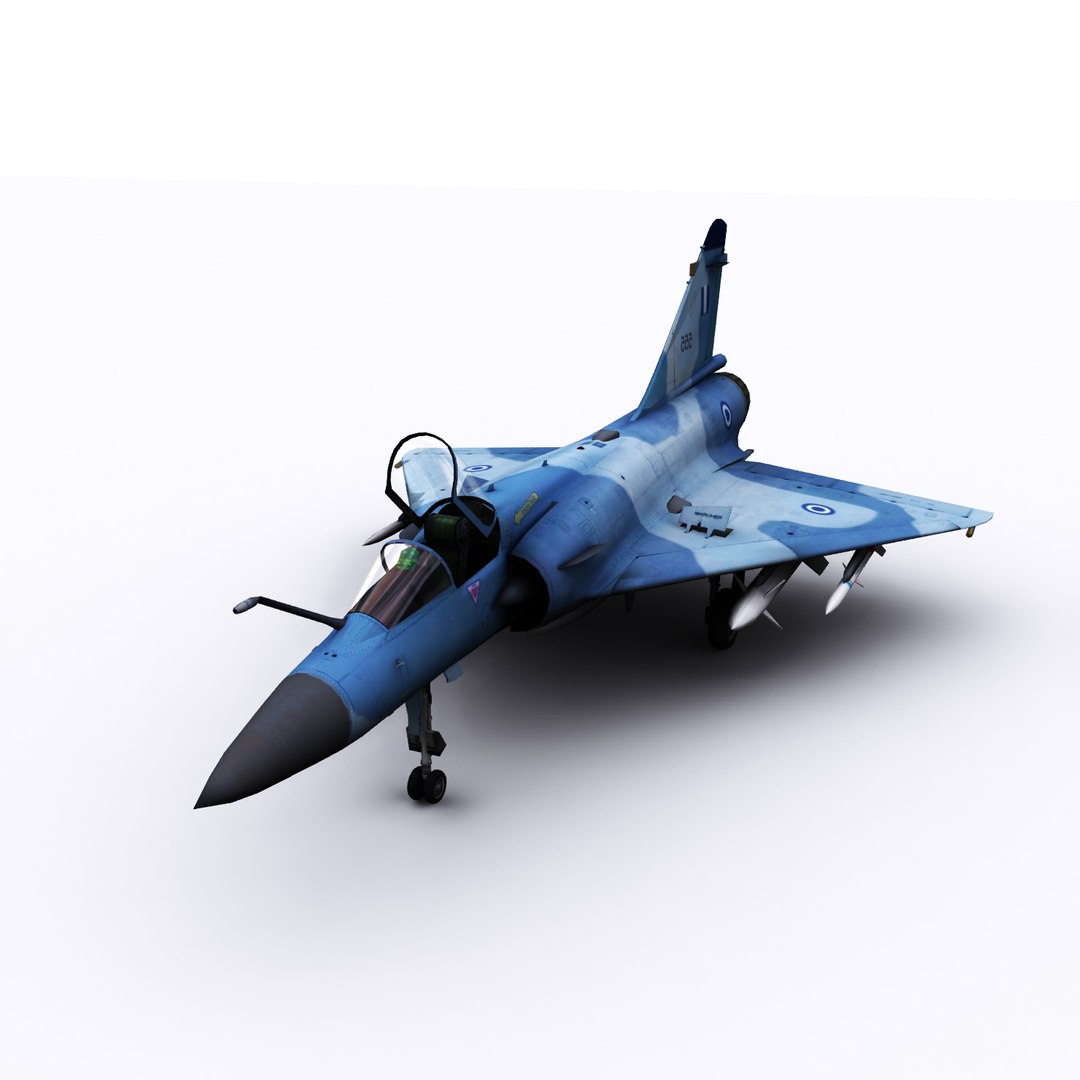 Dassault Mirage 2000 Model - TurboSquid 1432701