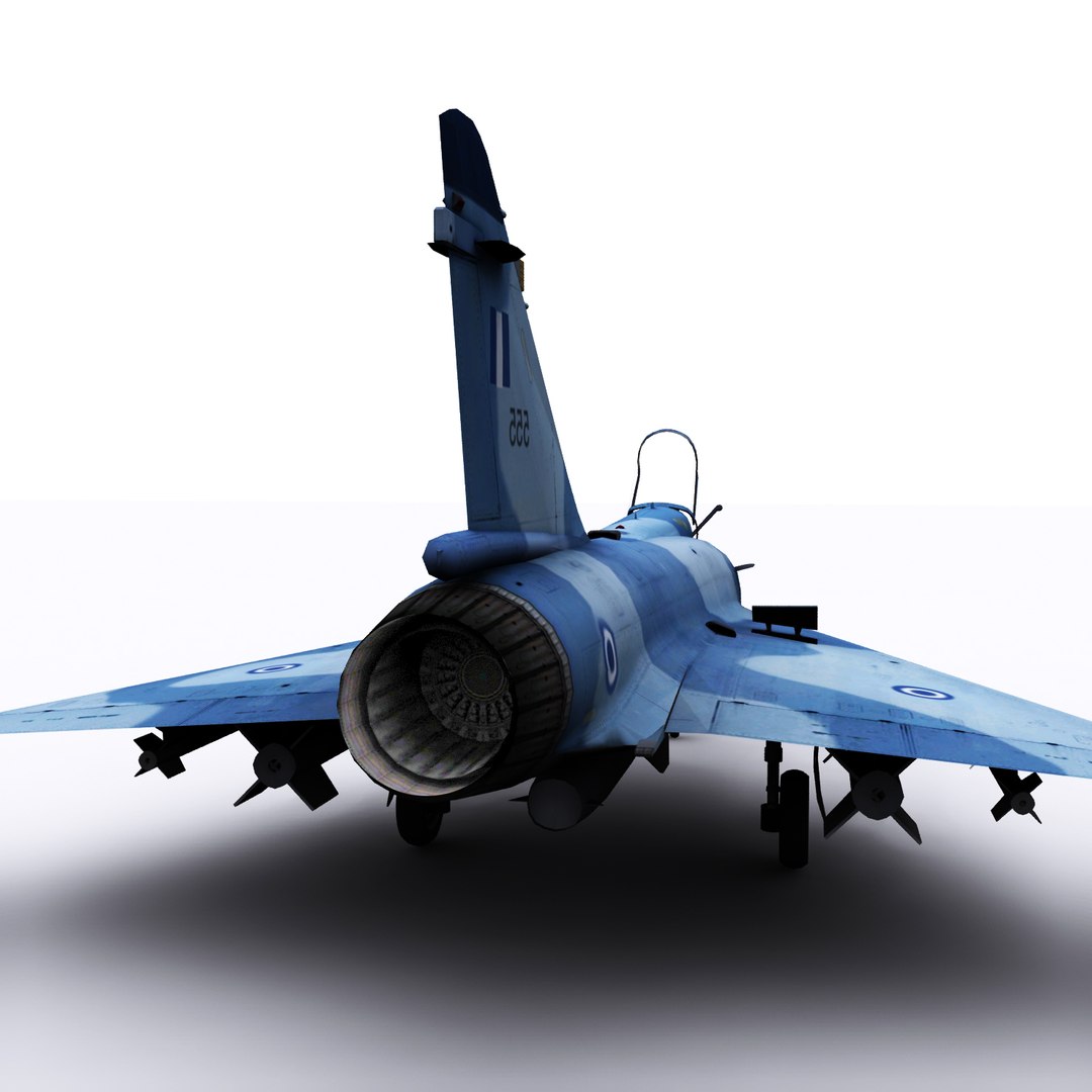 Dassault Mirage 2000 Model - TurboSquid 1432701
