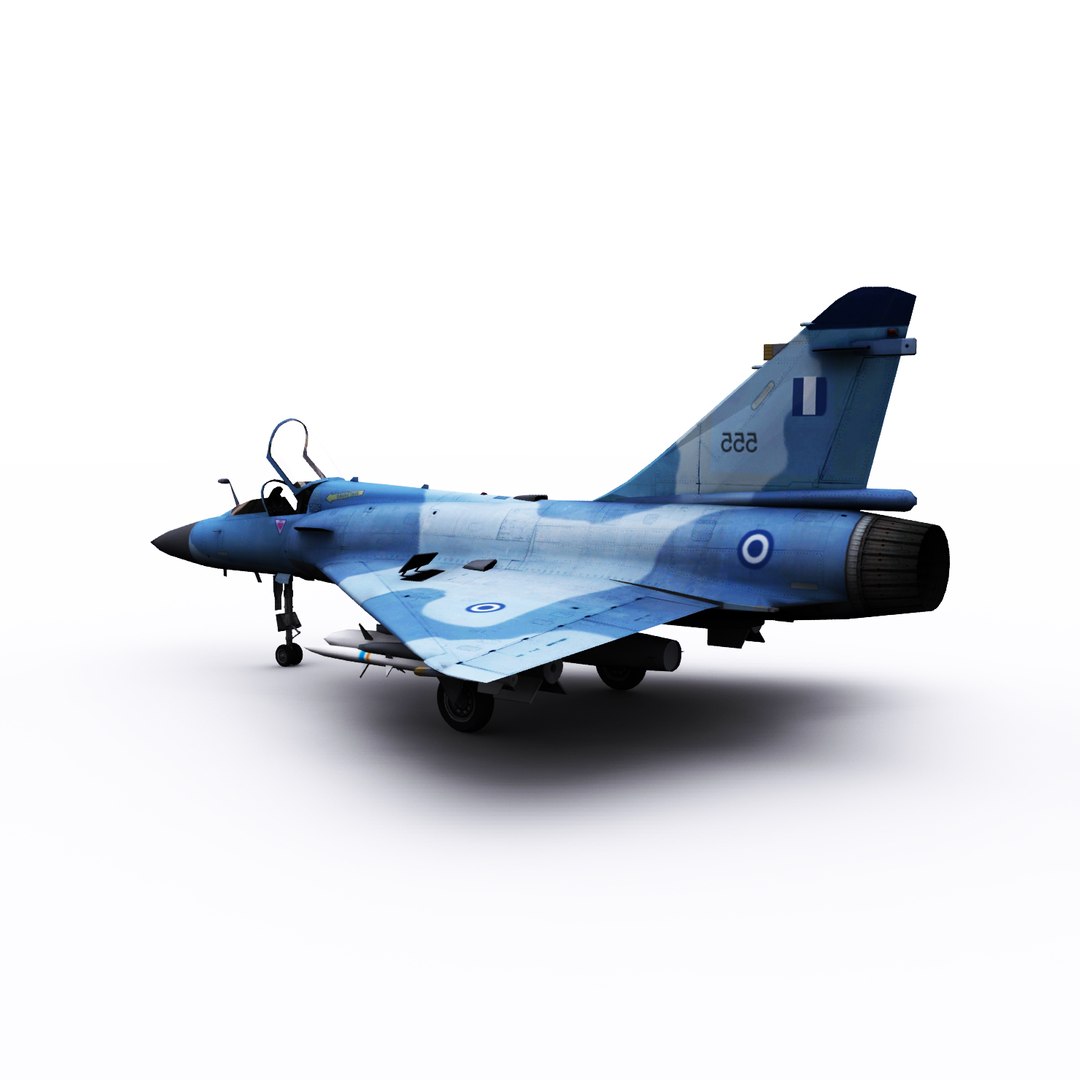 Dassault Mirage 2000 Model - TurboSquid 1432701