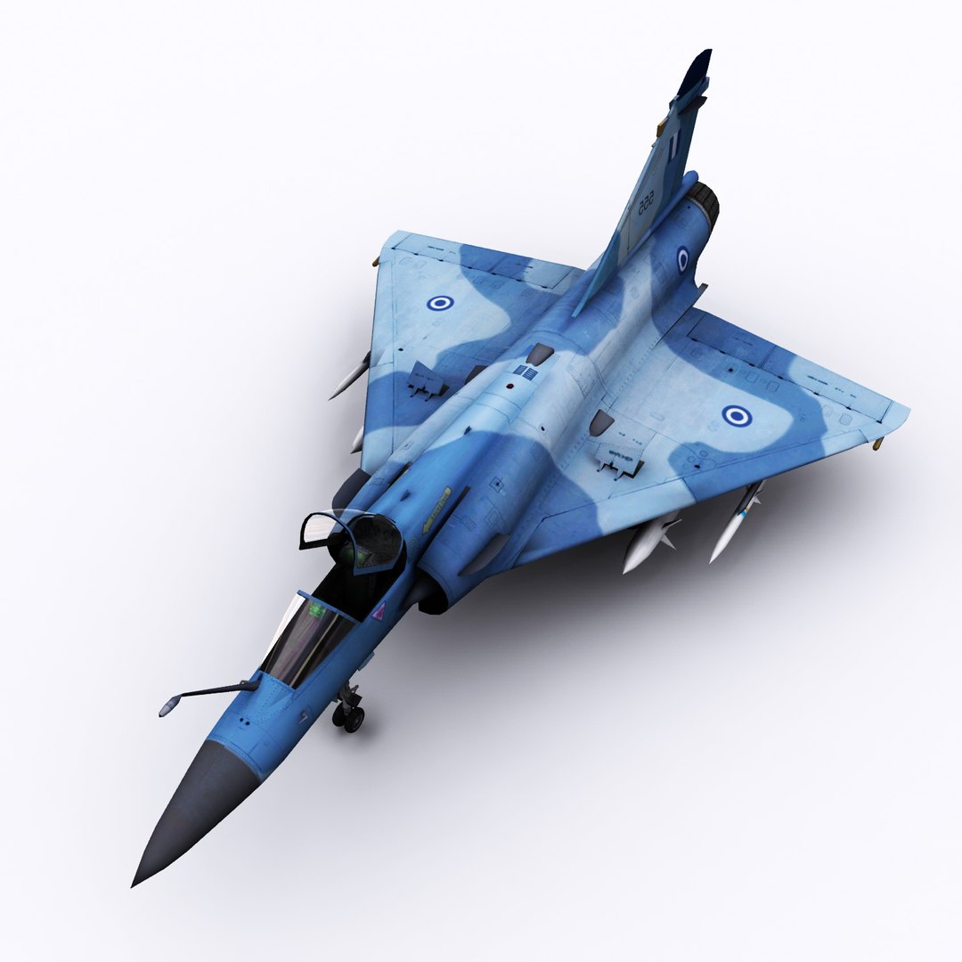 Dassault Mirage 2000 Model - TurboSquid 1432701