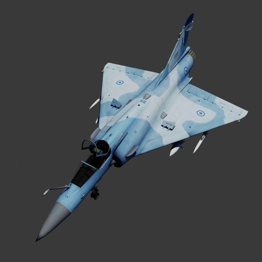 Dassault Mirage 2000 Model - TurboSquid 1432701