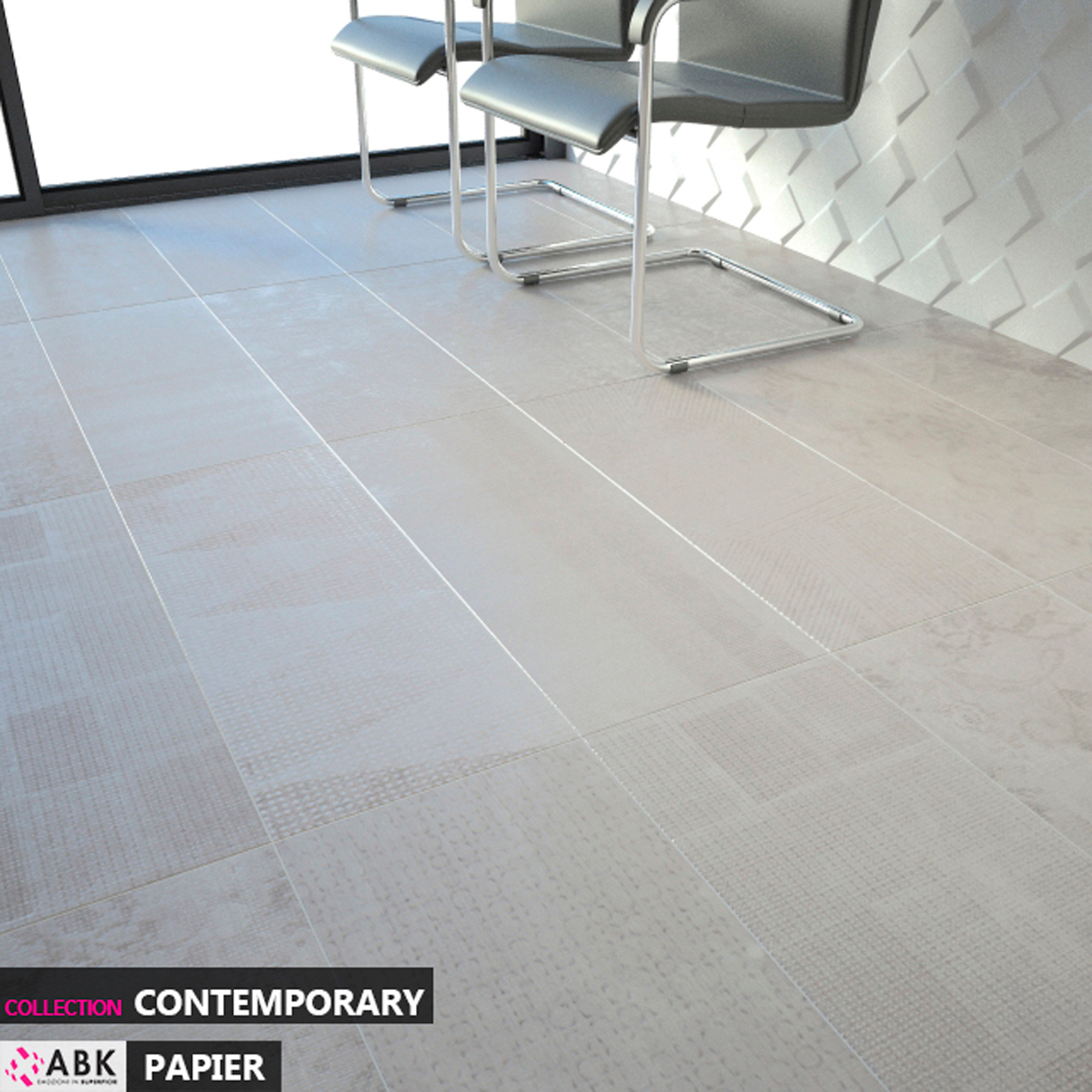 3D tile abk contemporary papier model - TurboSquid 1277589