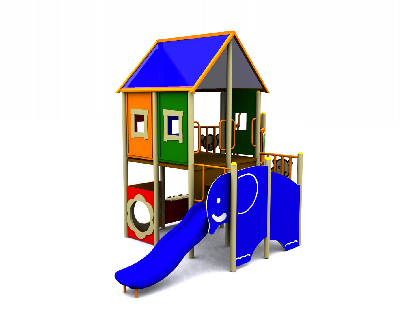 3ds Max Playground Playhouse