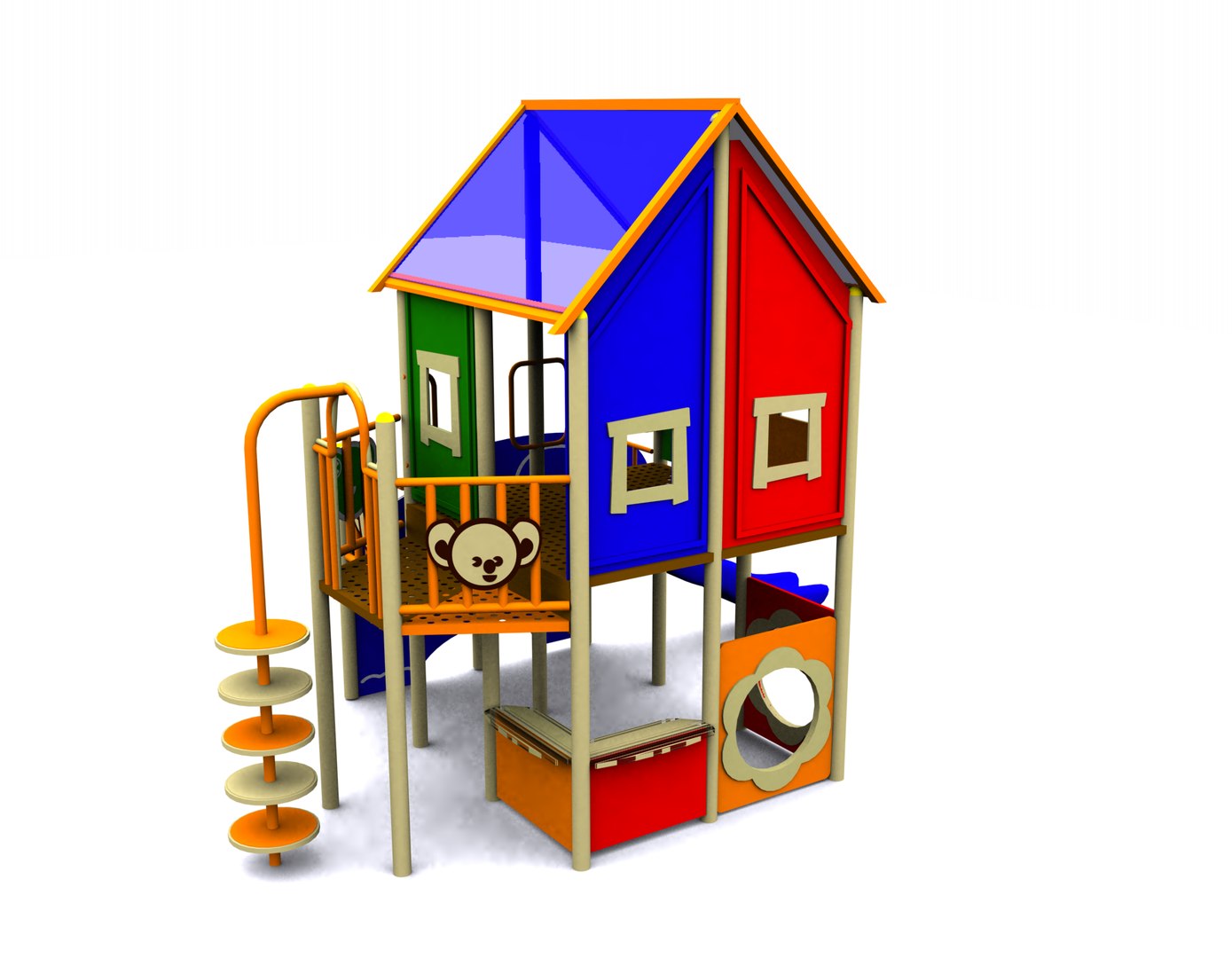 3ds Max Playground Playhouse