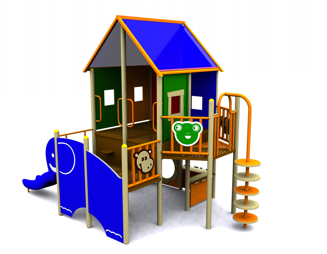 3ds Max Playground Playhouse