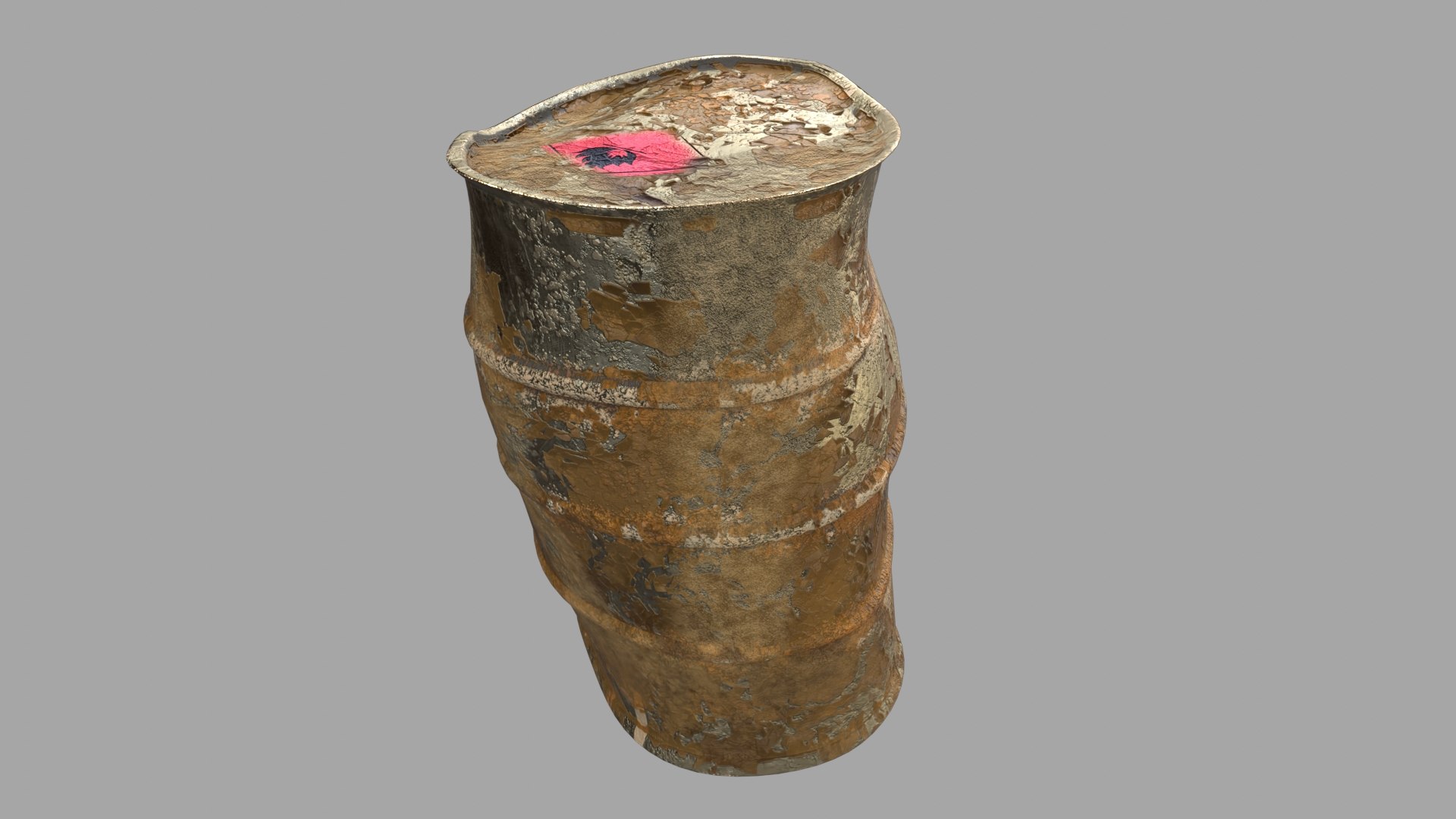 5 variants barrel model - TurboSquid 1637744