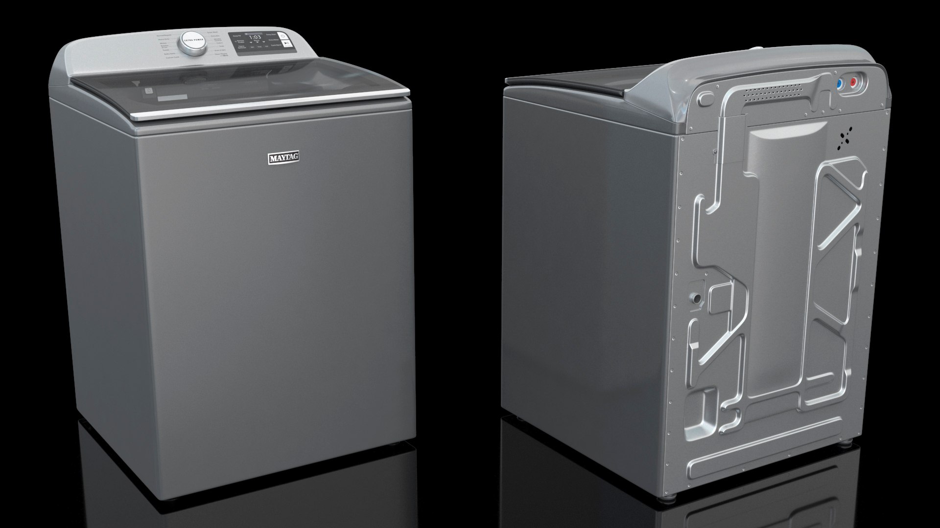 3D Model MAYTAG Smart Top Load Washer - TurboSquid 2095468