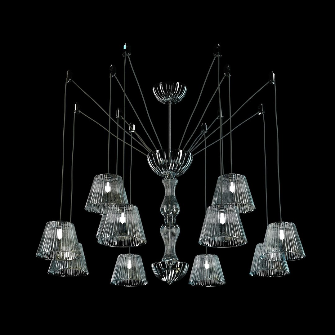 3D Chandelier Italamp Adria Lamp - TurboSquid 1345211