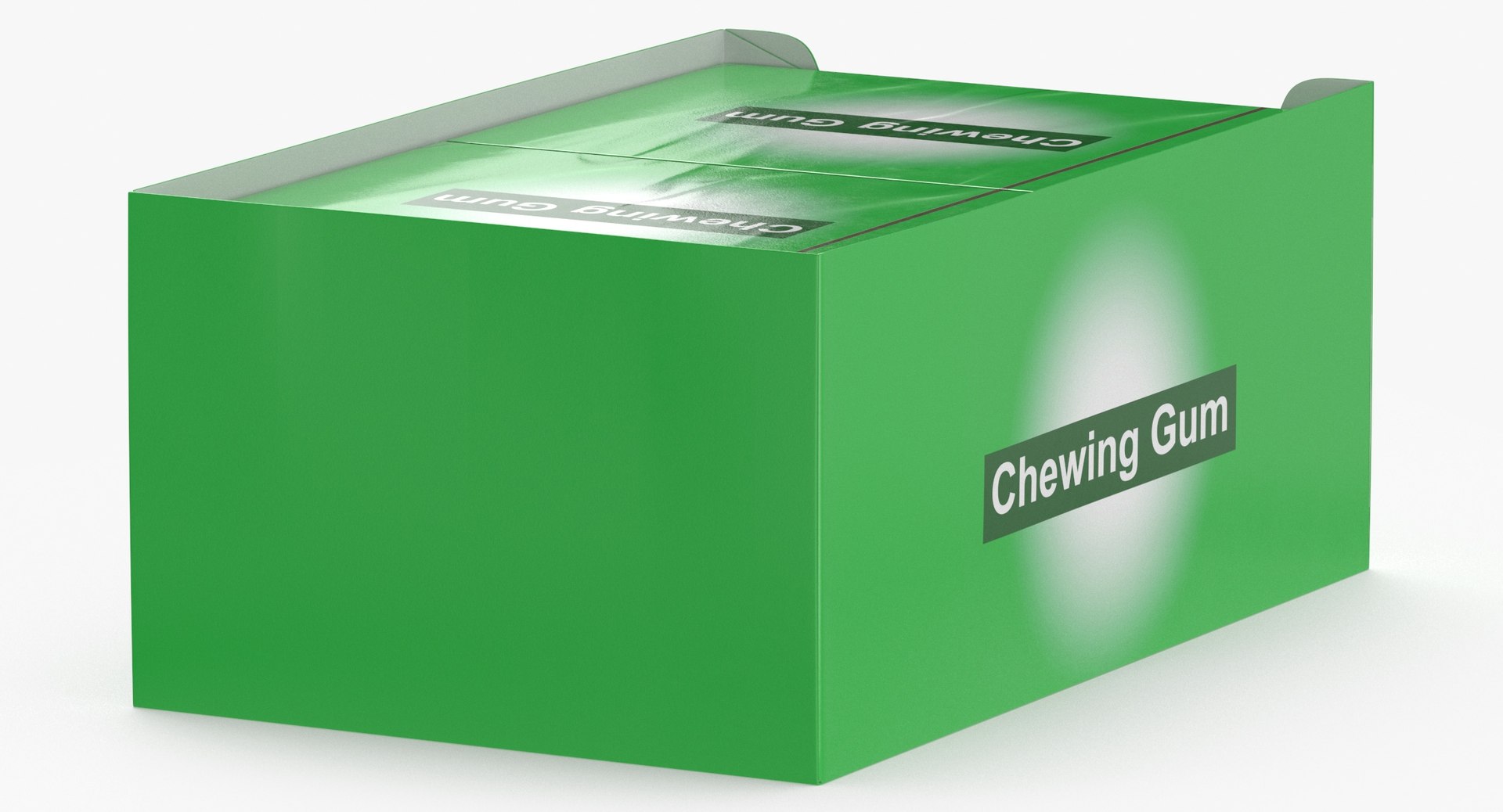 Chewing Gum Packs Type 01 Blue Full or Missing Blank and Generic Label ...