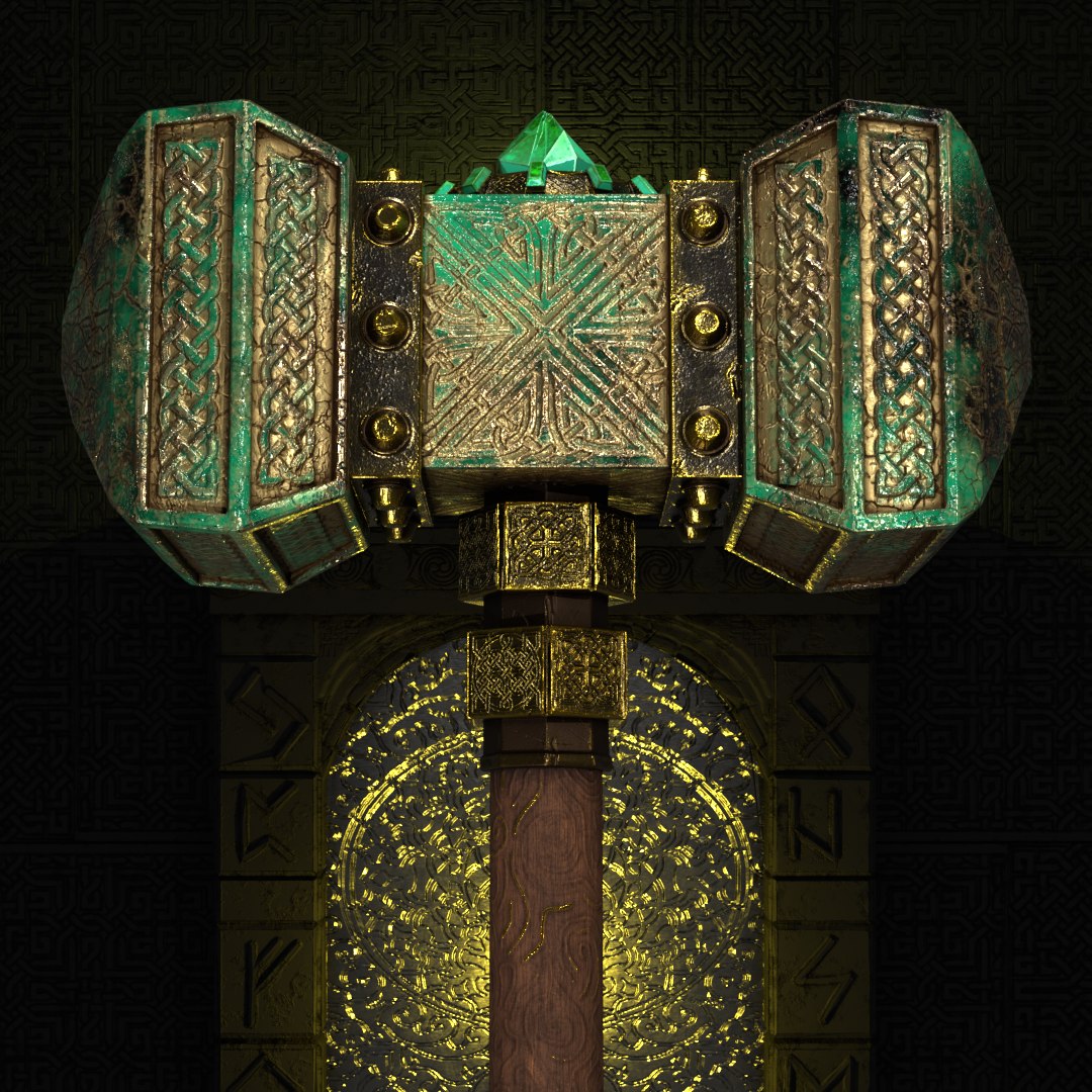 War hammers 3D - TurboSquid 2118074