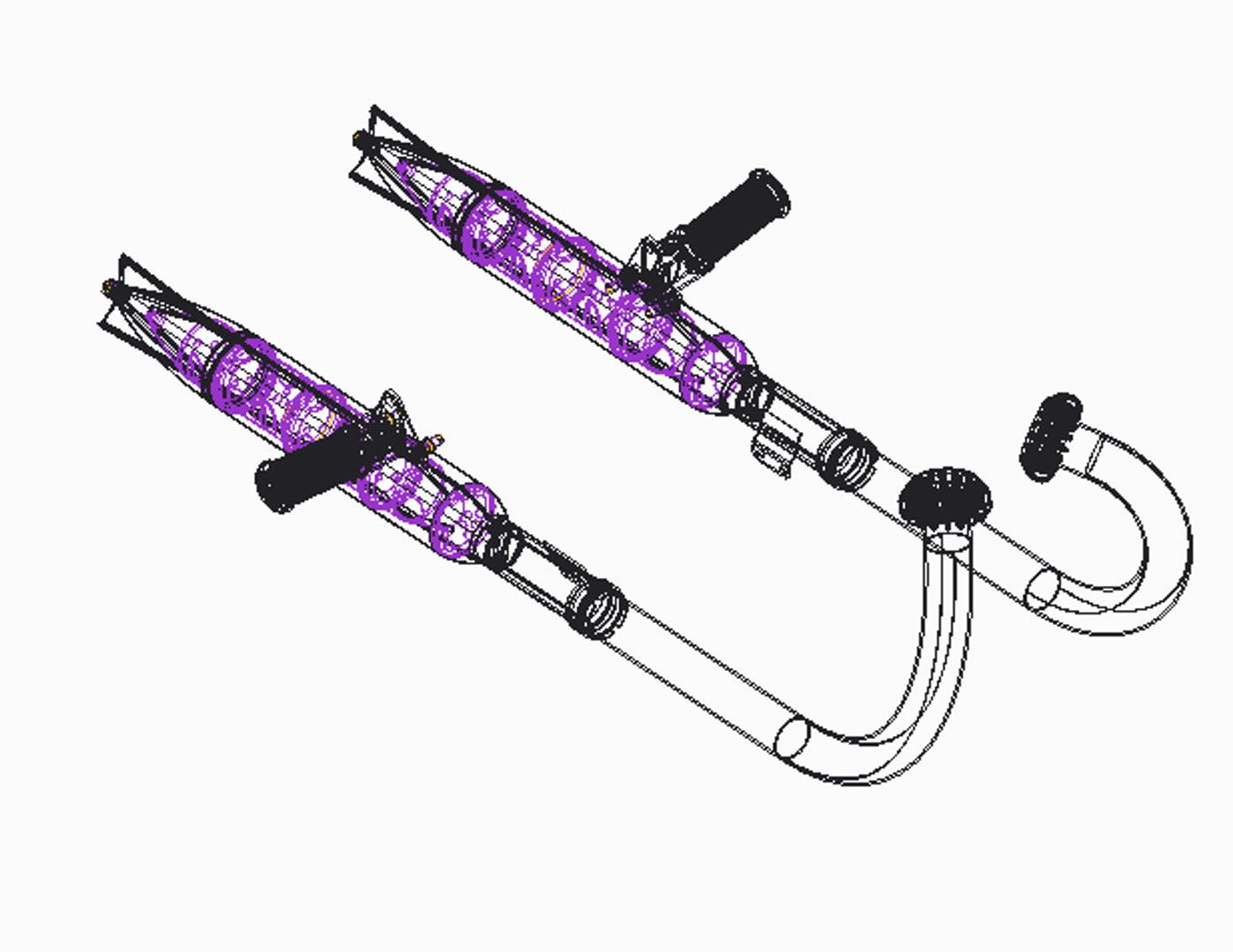 3D Jawa Bike Silencer - TurboSquid 1475646