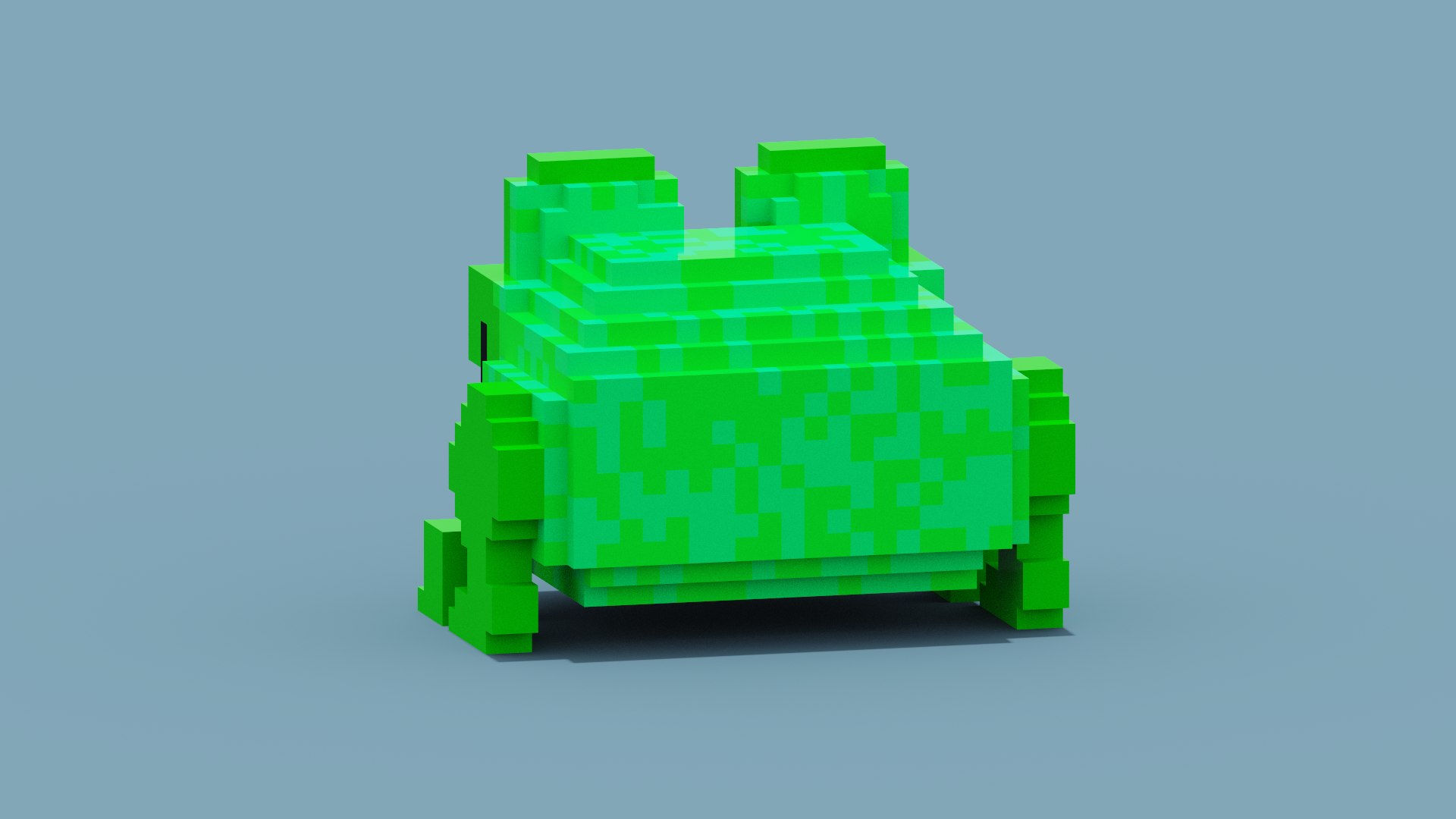 Voxel Frog 3D - TurboSquid 1911670