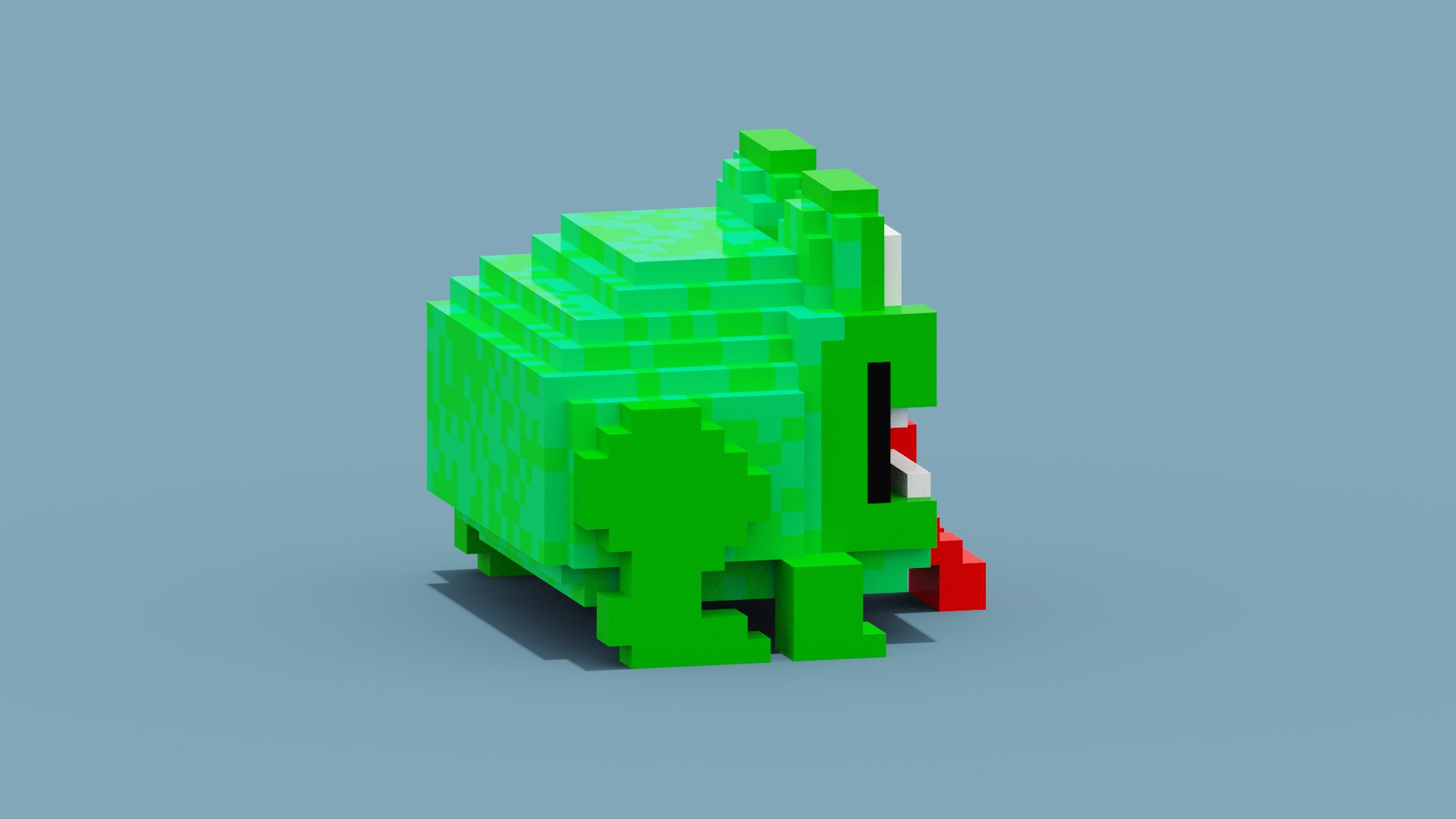 Voxel Frog 3D - TurboSquid 1911670