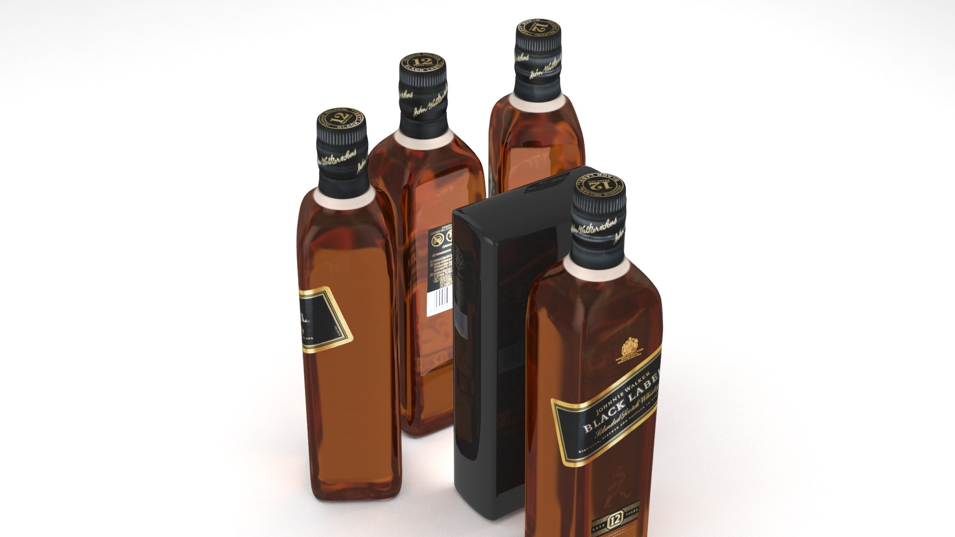 Scotch Label Whisky Model - TurboSquid 1355028