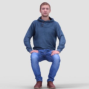 3d model realistic human