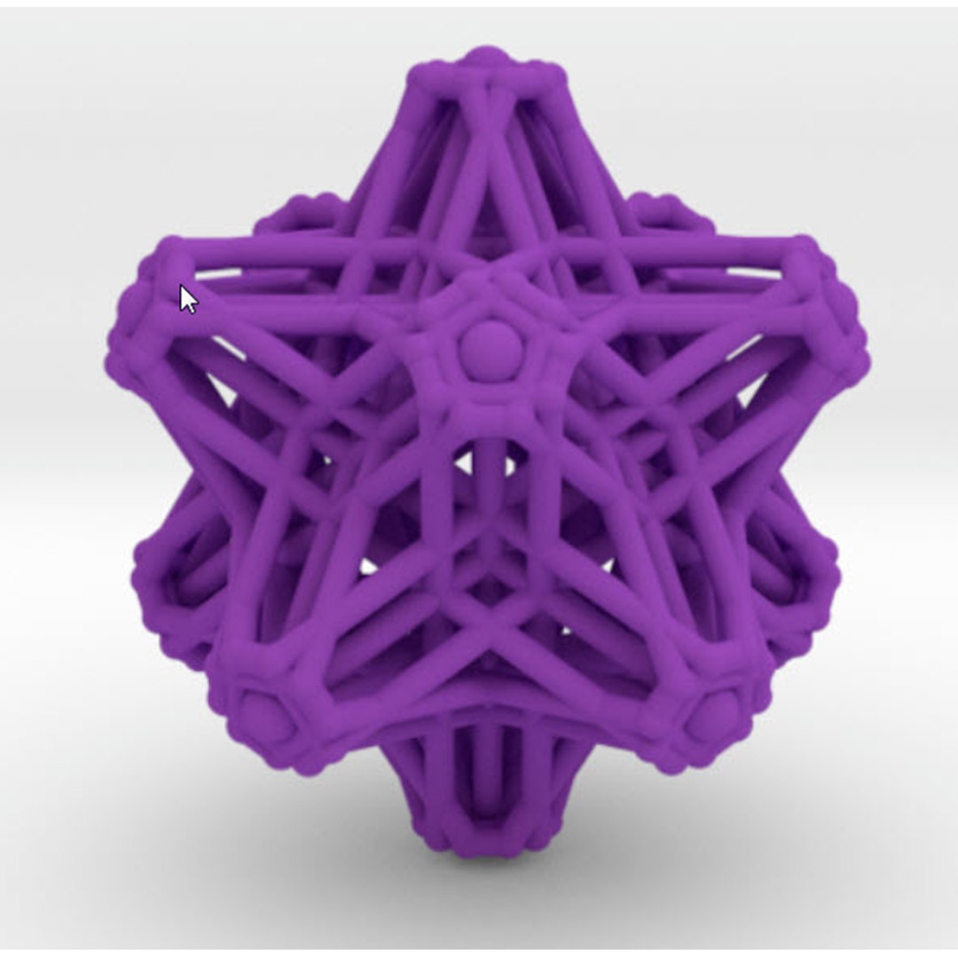 3D Hedron Stars Nest - TurboSquid 1480083