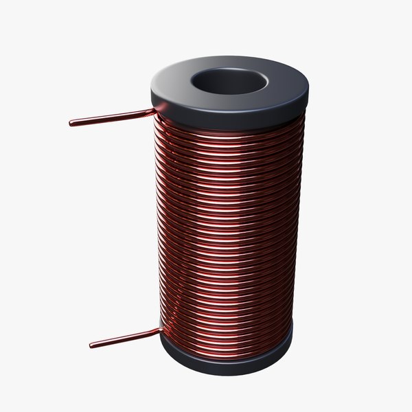 3D Simple Induction Coil model - TurboSquid 1964349