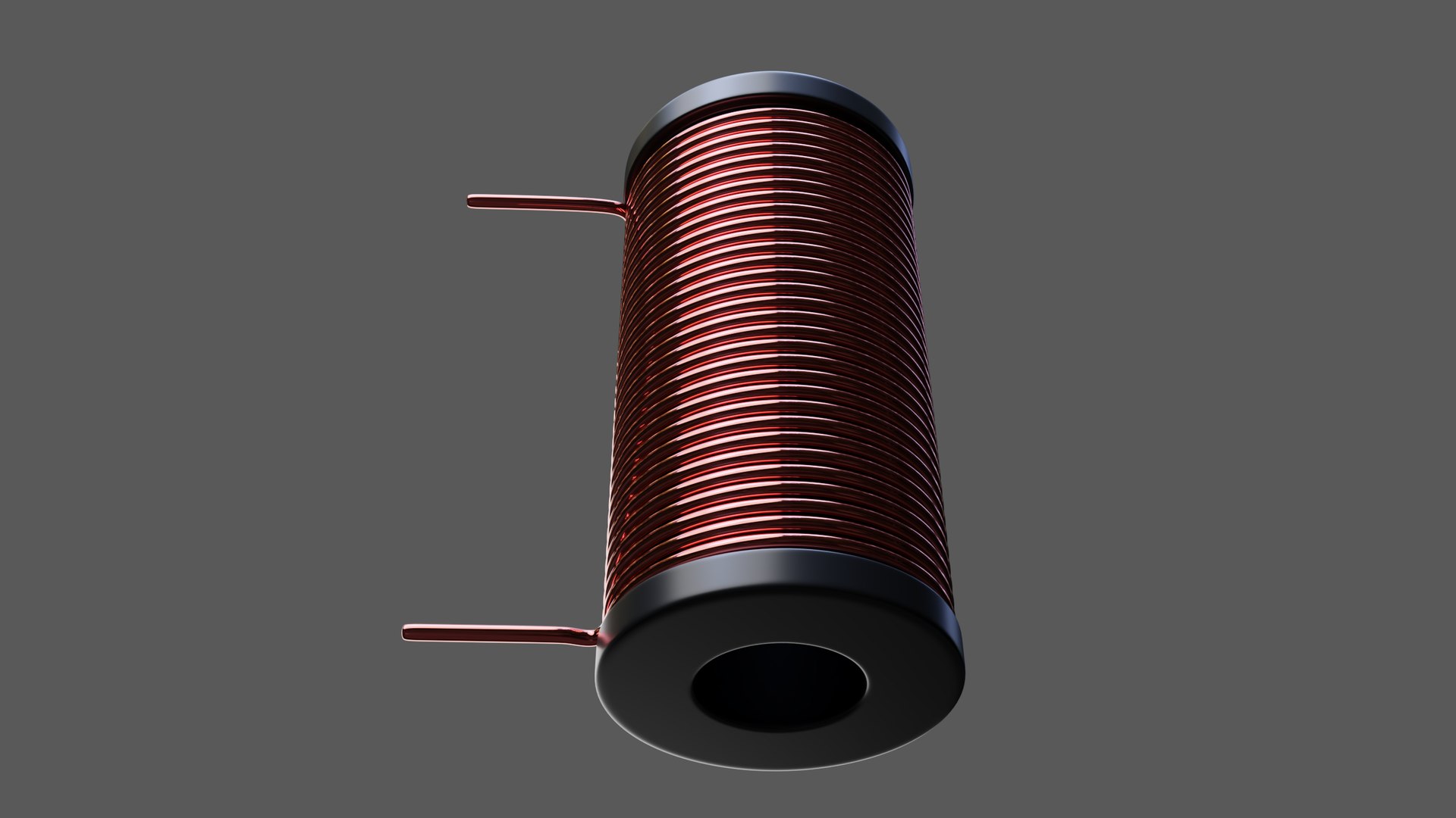 3D Simple Induction Coil Model - TurboSquid 1964349