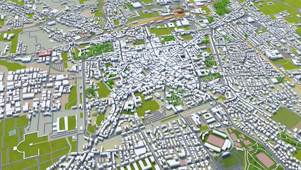 3D Pistoia Italy model - TurboSquid 2042522