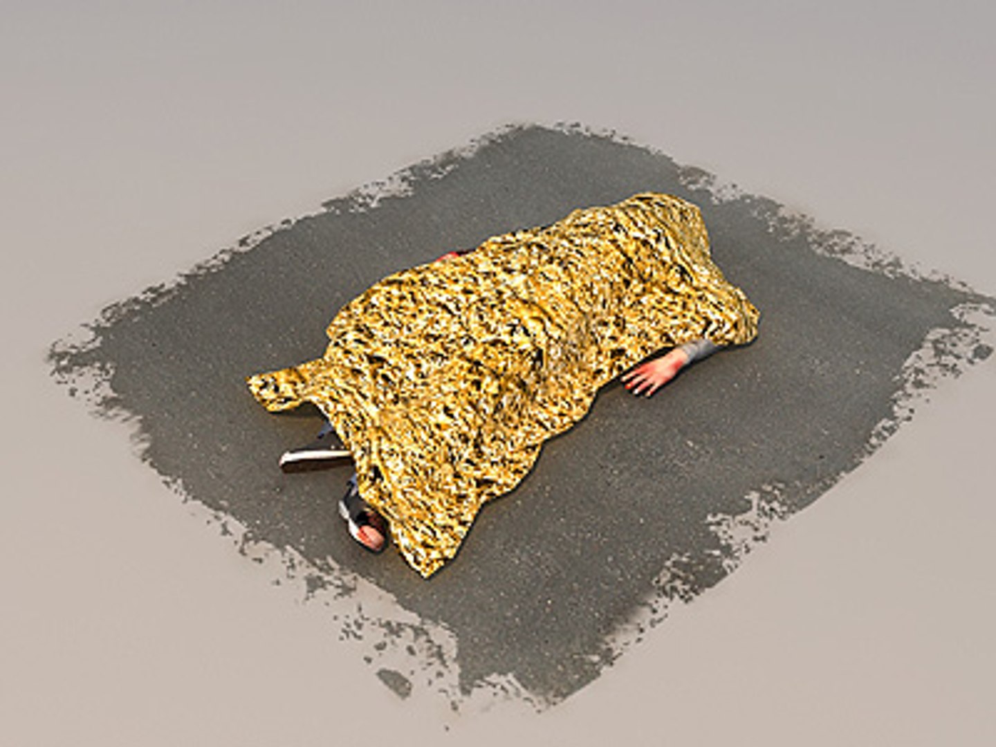 Dead Games Simulation 3d Model