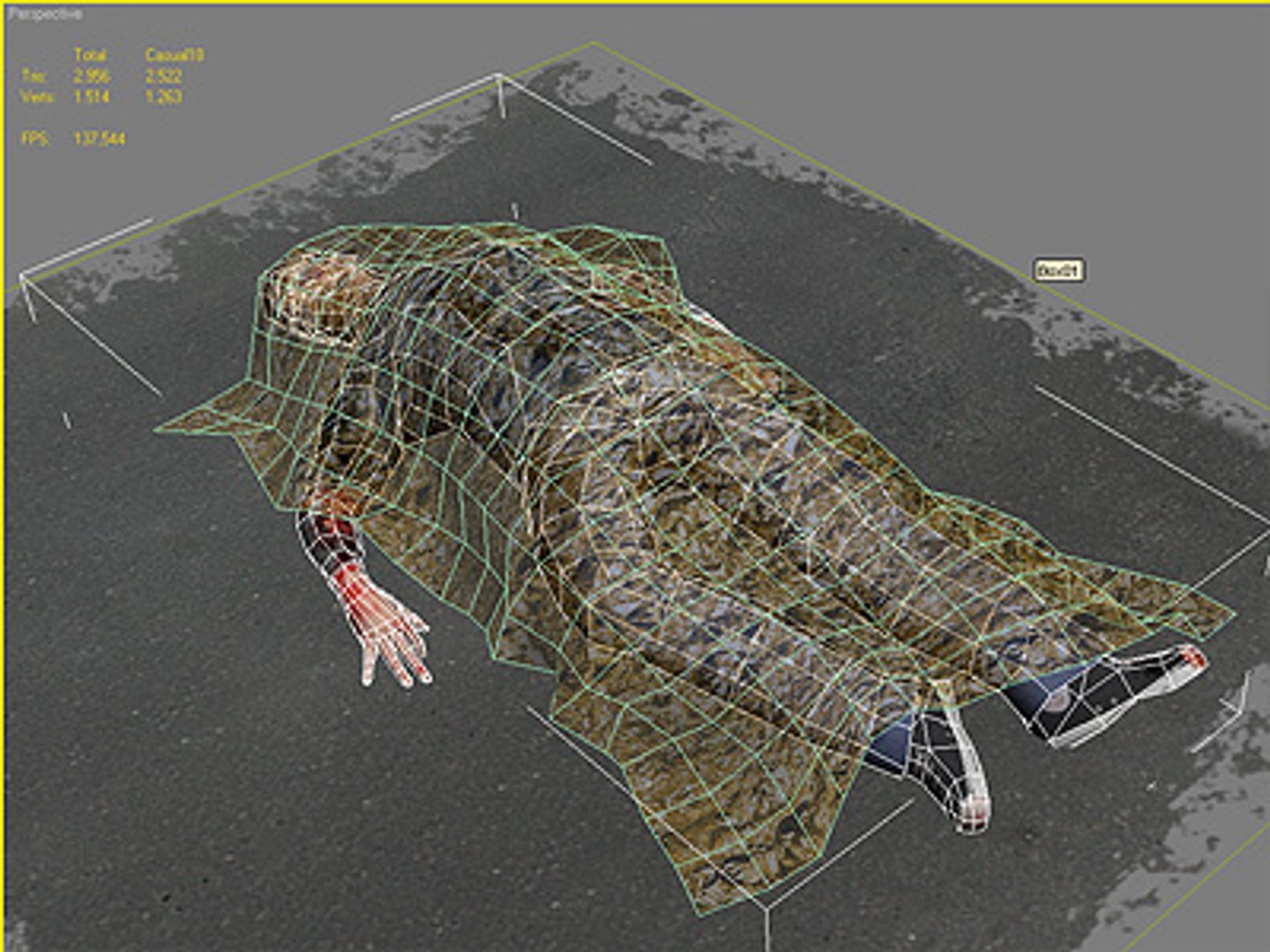 Dead Games Simulation 3d Model