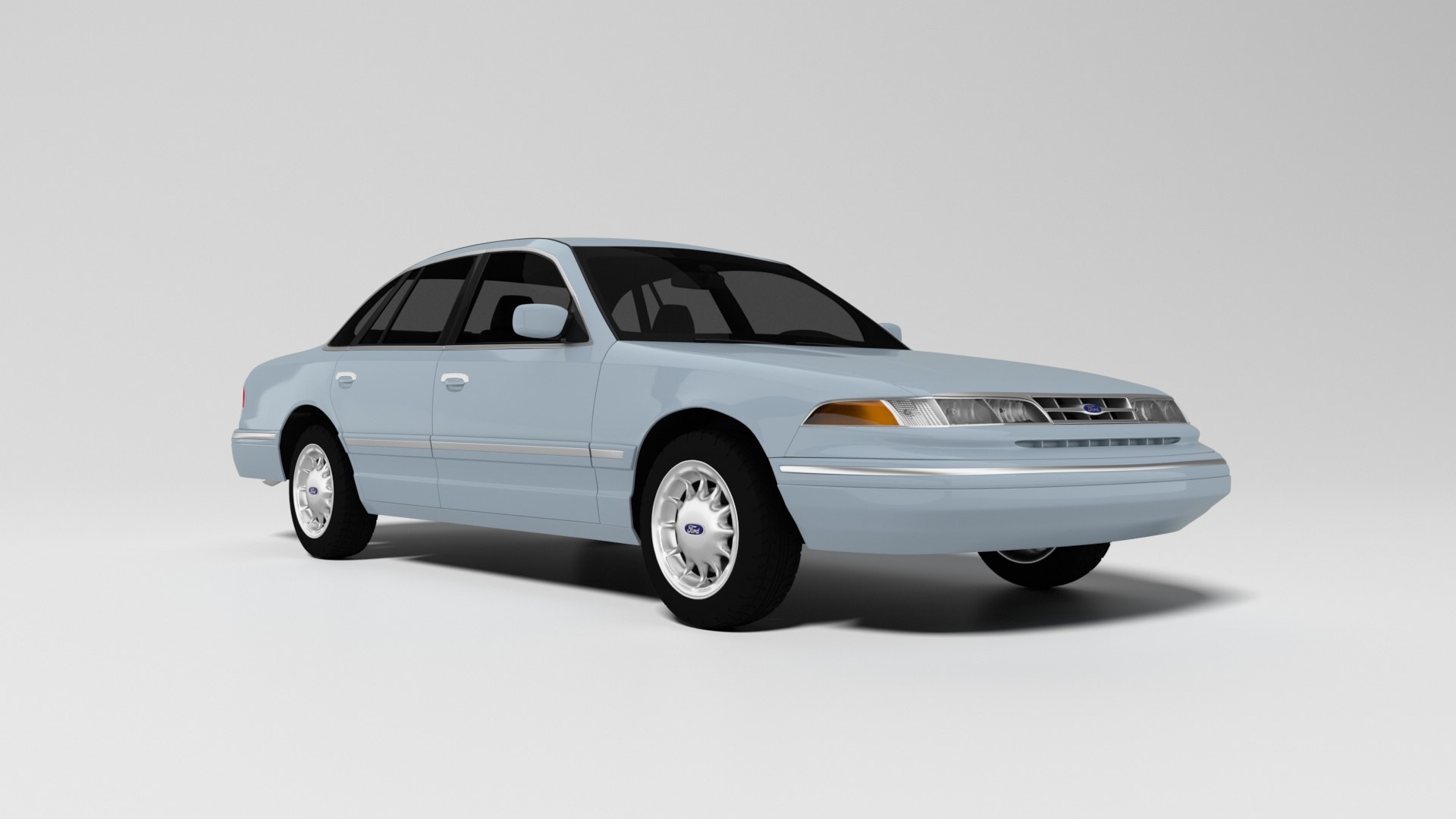 3D Model Ford Crown Victoria - TurboSquid 2329767